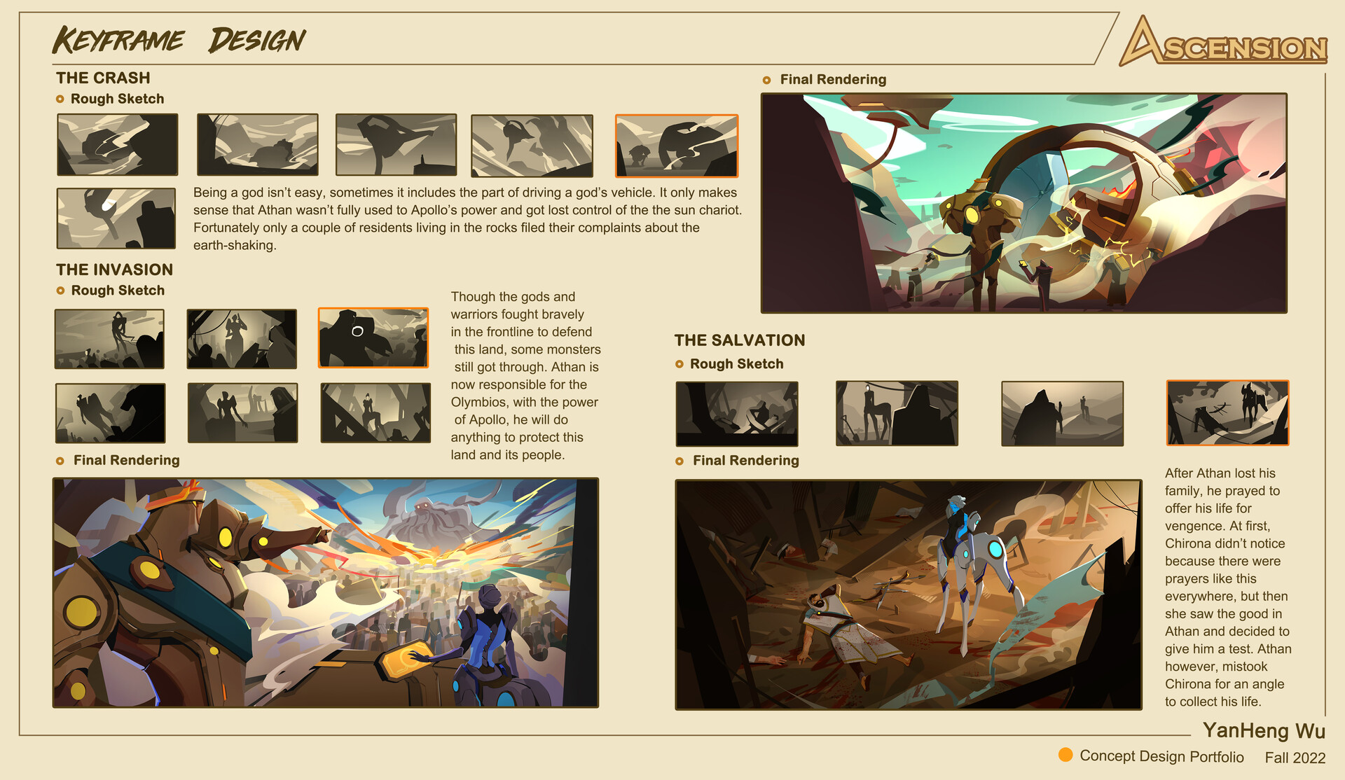 Paul Wu - ACCD Entertainment Design Portfolio