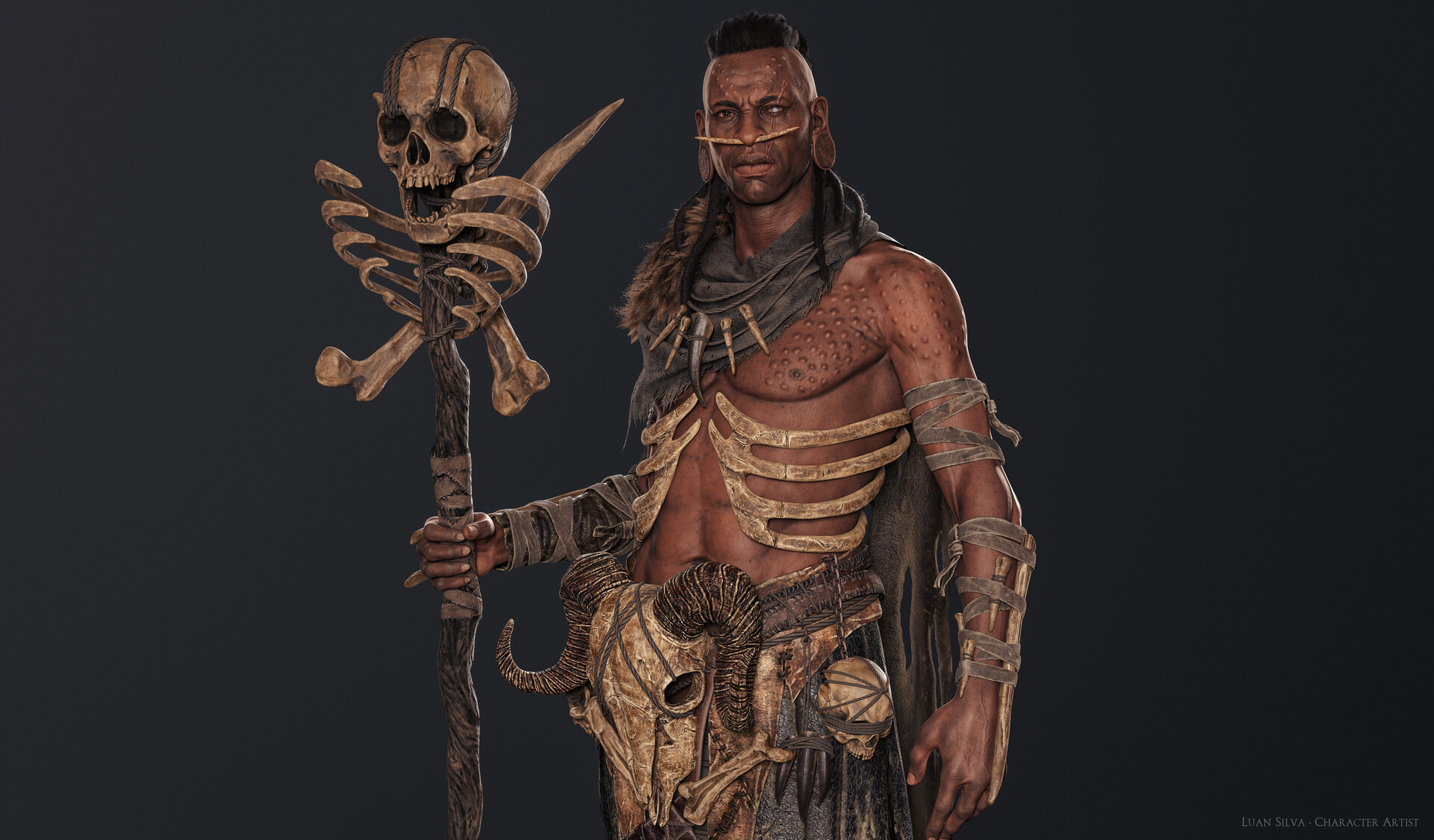 African Shaman Costume