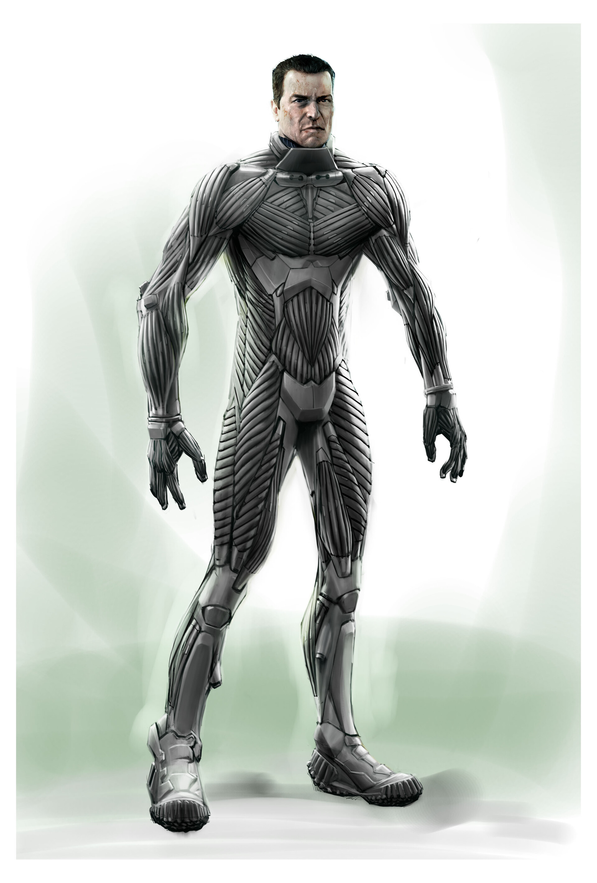 Crysis Nanosuit Drawing