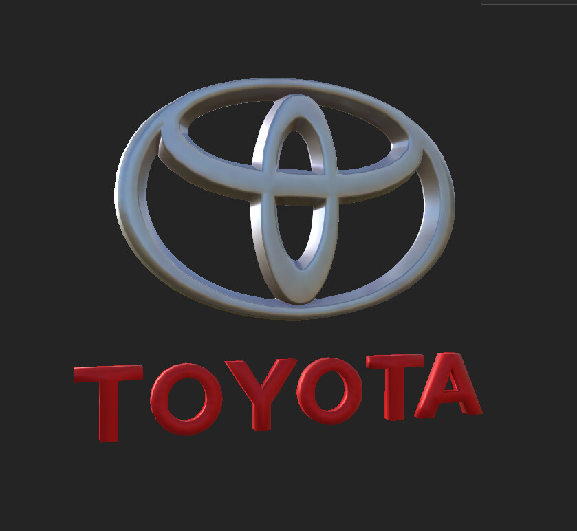 Toyota Logo Black Background