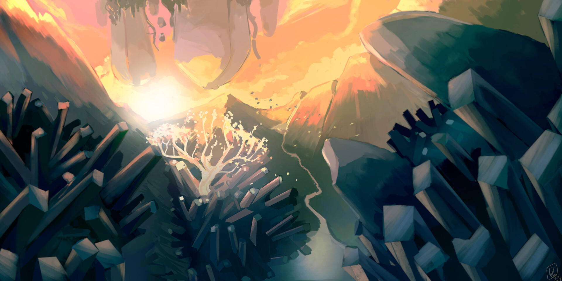 ArtStation - Landscape study