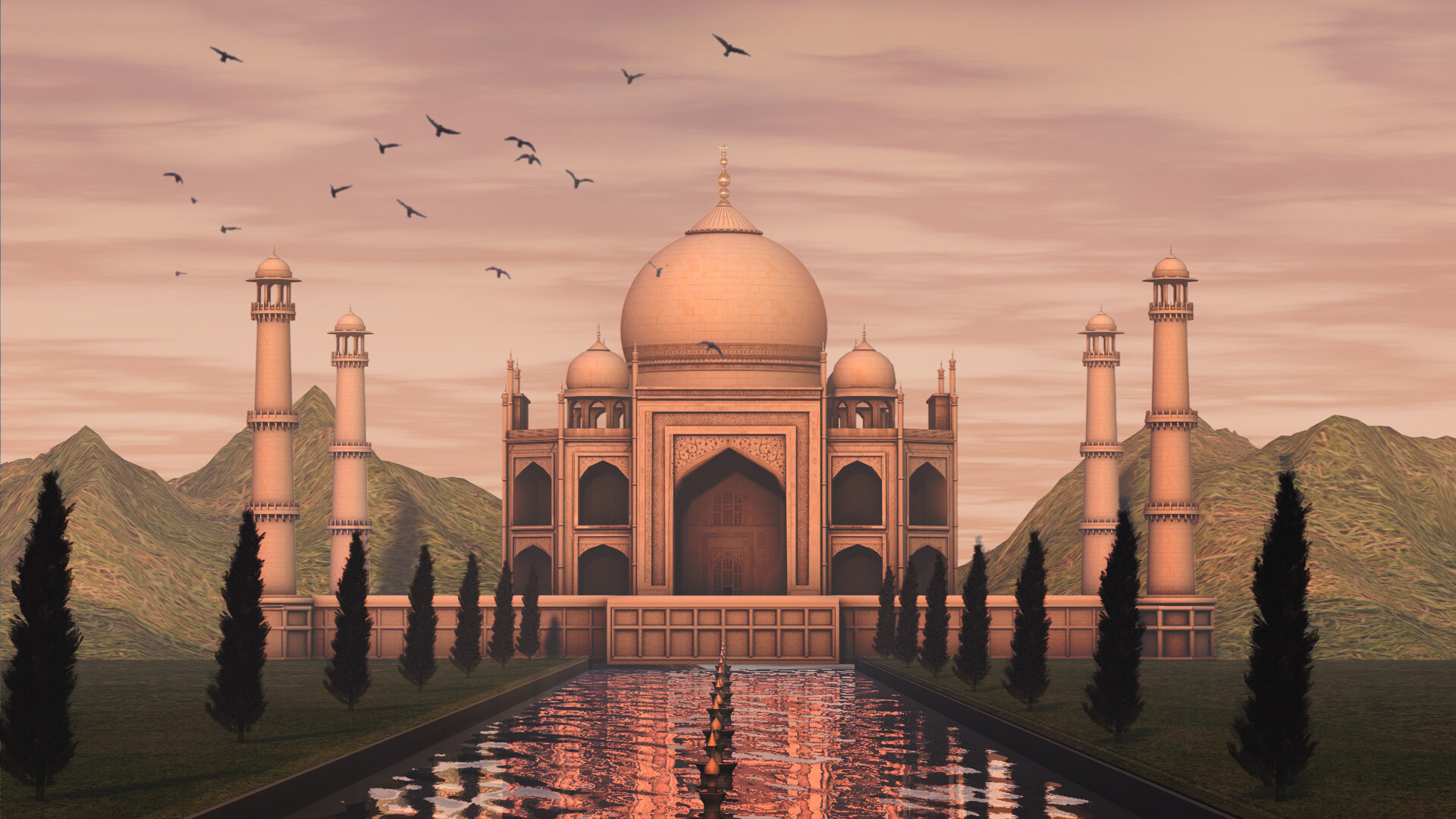 ArtStation - Taj Mahal in Unity - Environment Design
