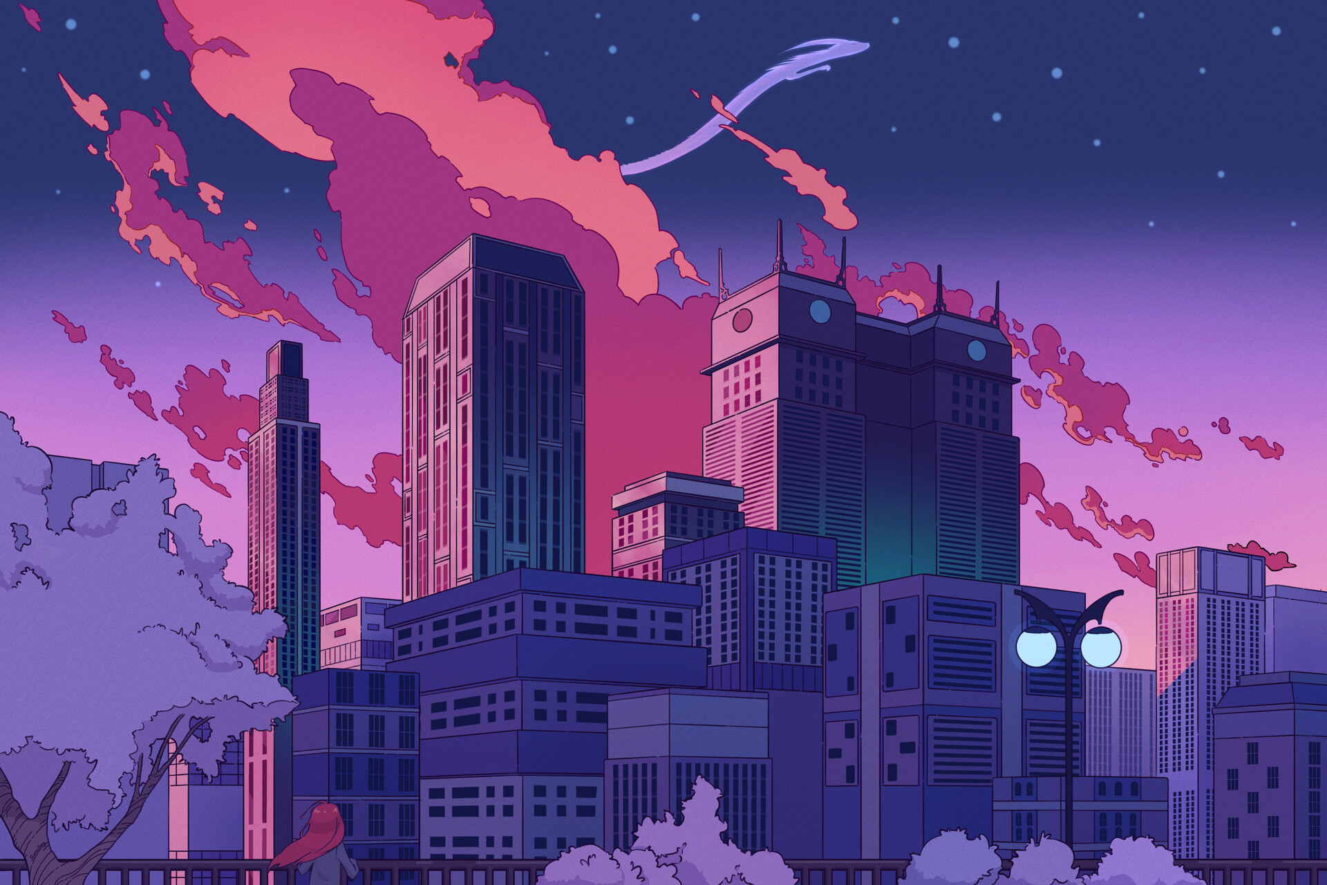 ArtStation - A skyline of magic