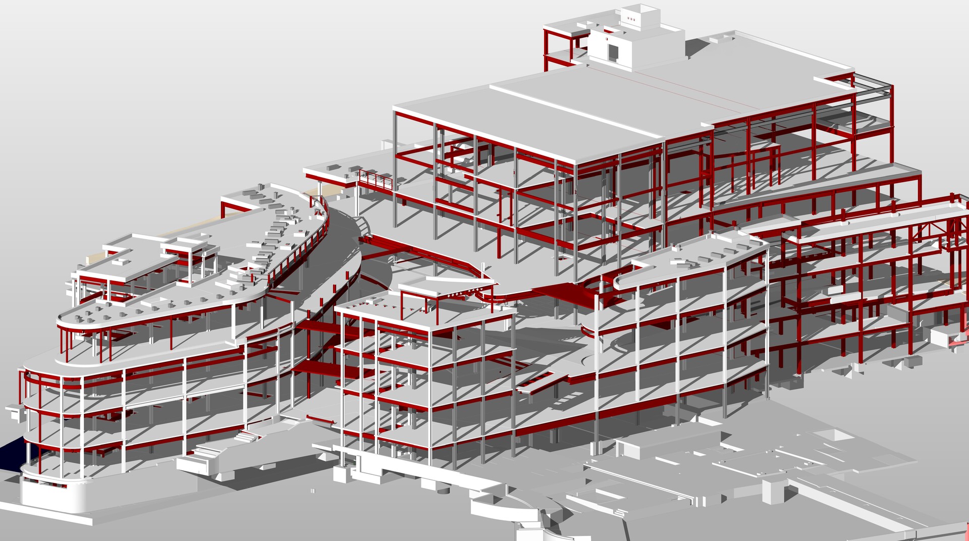 ArtStation - Steel Framed Building