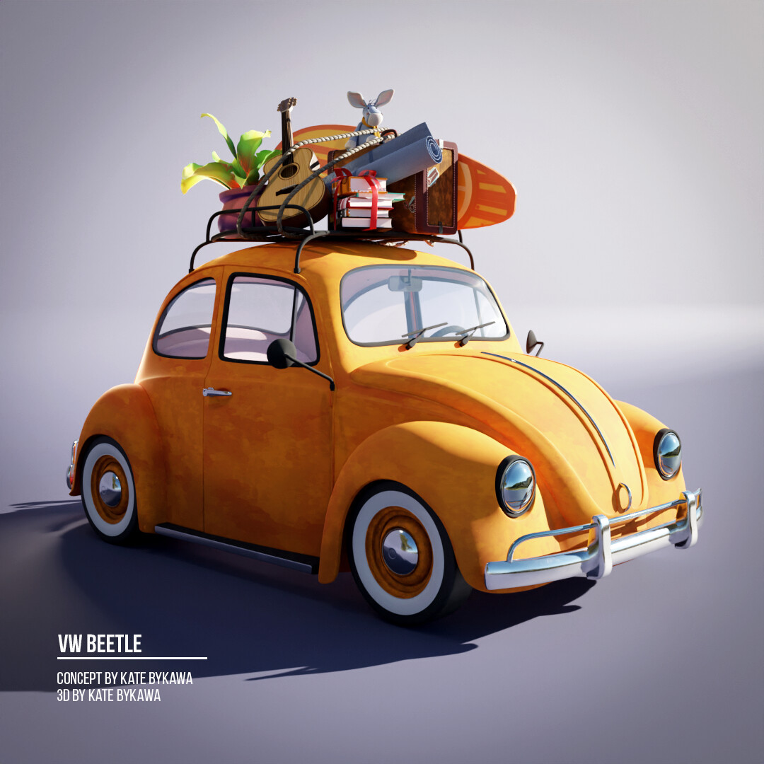 ArtStation - VW Beetle