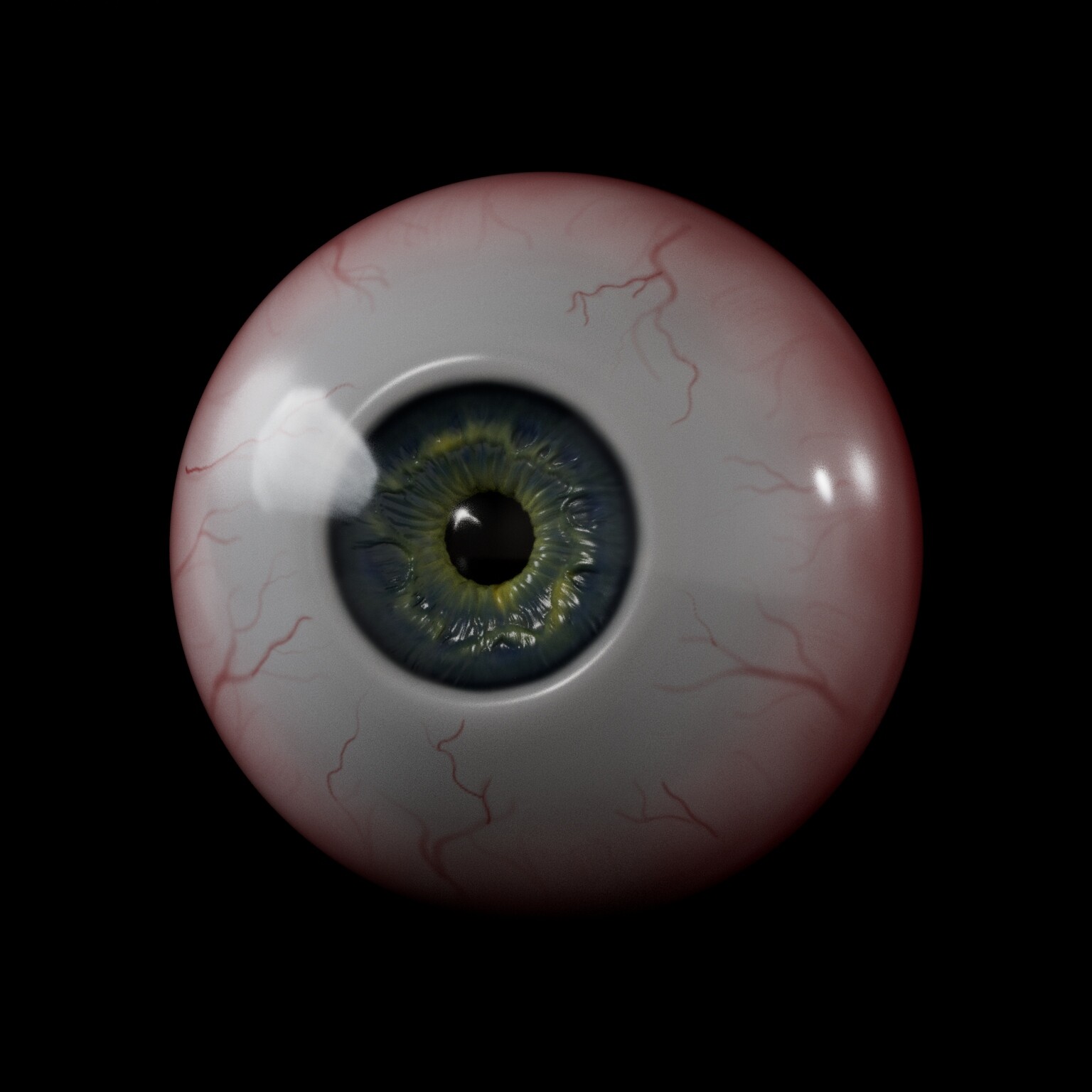 ArtStation - The first creation of an eye