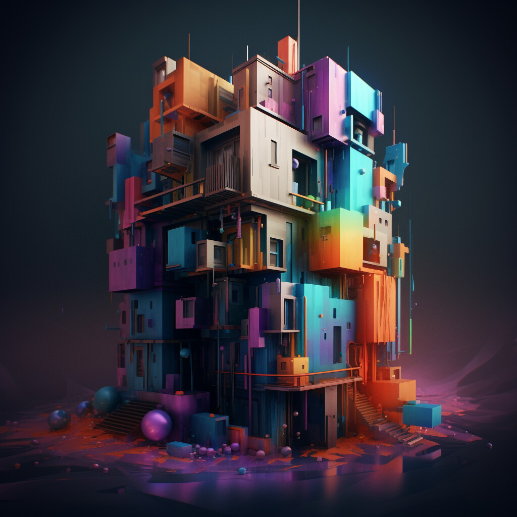 ArtStation - Cube House