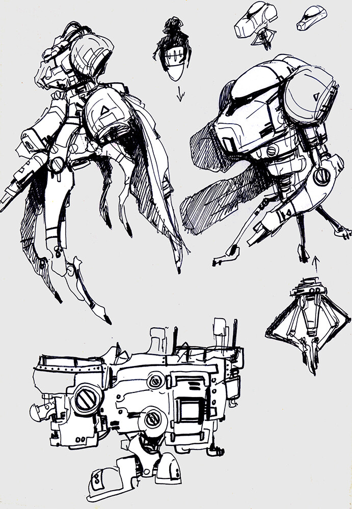 ArtStation - mech vs 04