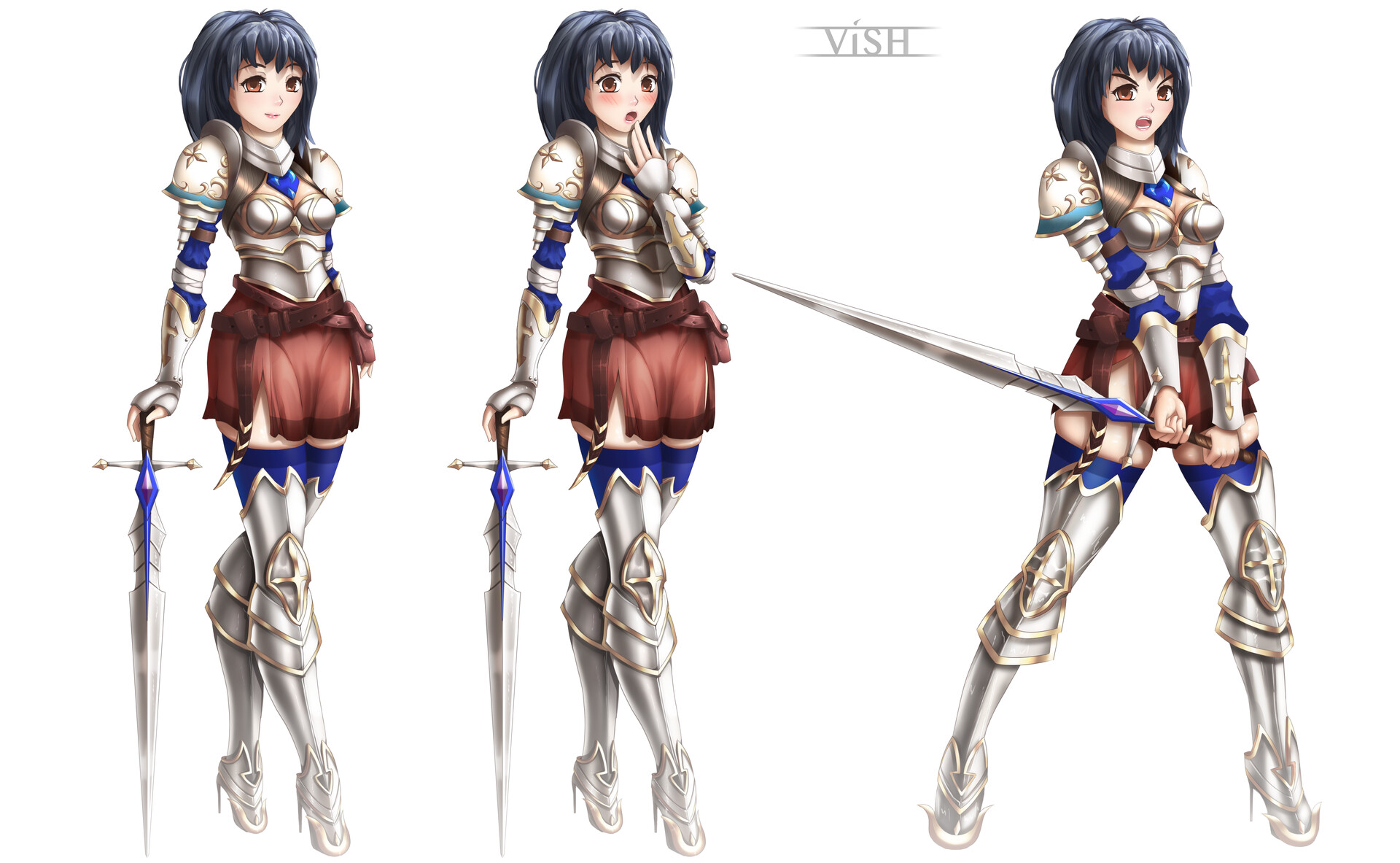 Victoria VISH Shatokhina - Characters for a Steam Game