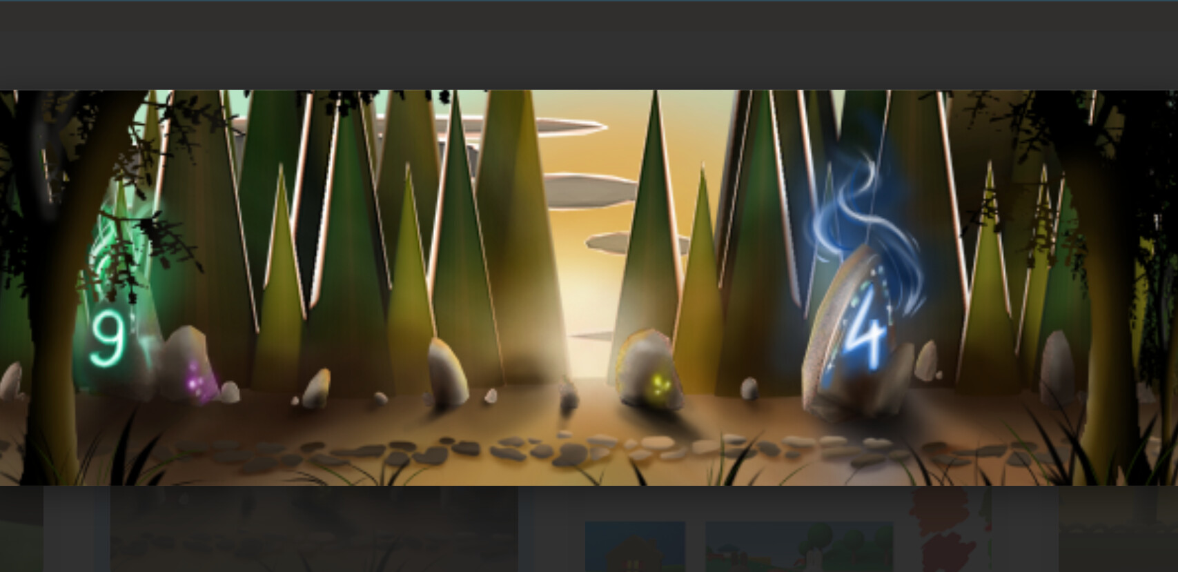 ArtStation - Concept Art Platformer Background Educational Game