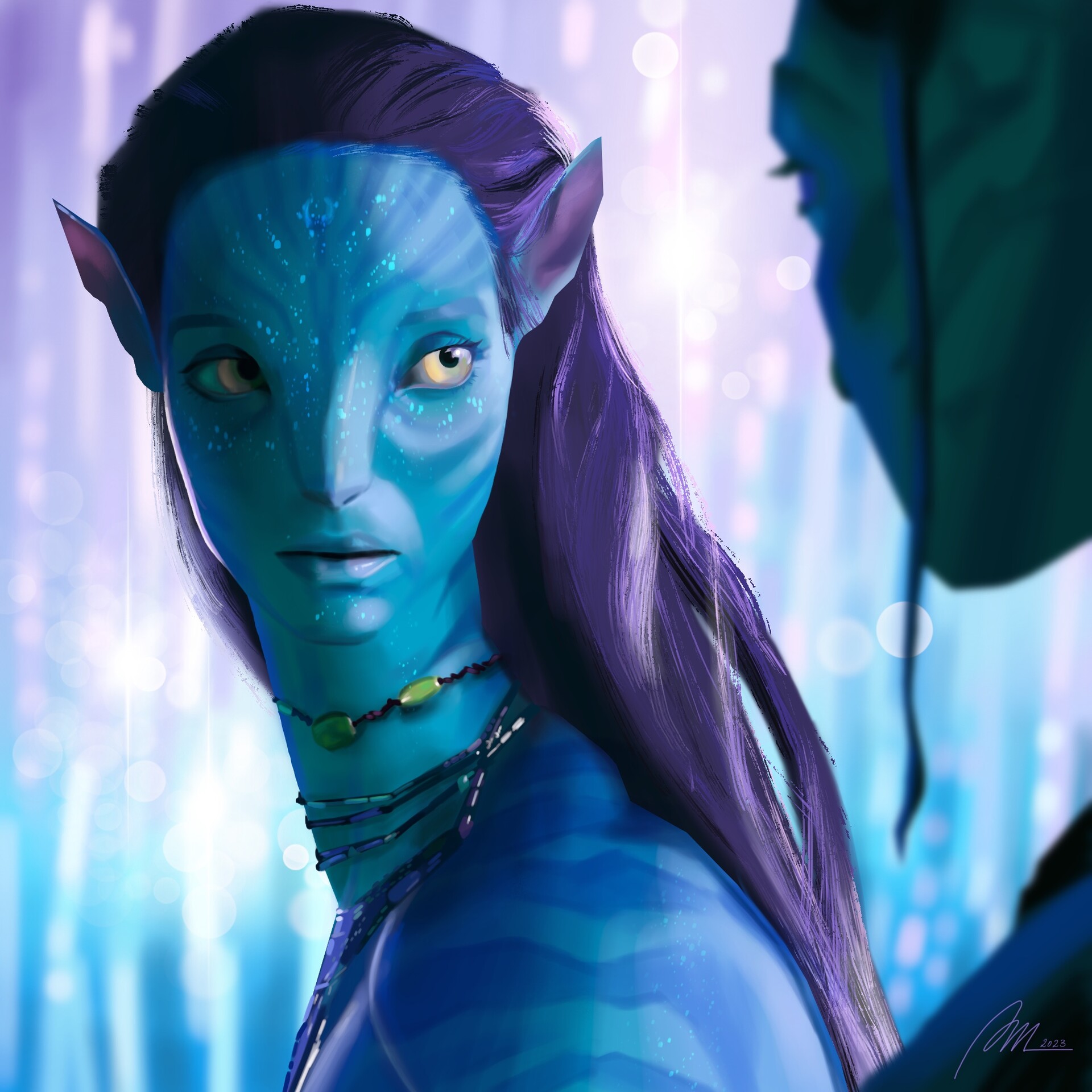 ArtStation - Neytiri Portrait
