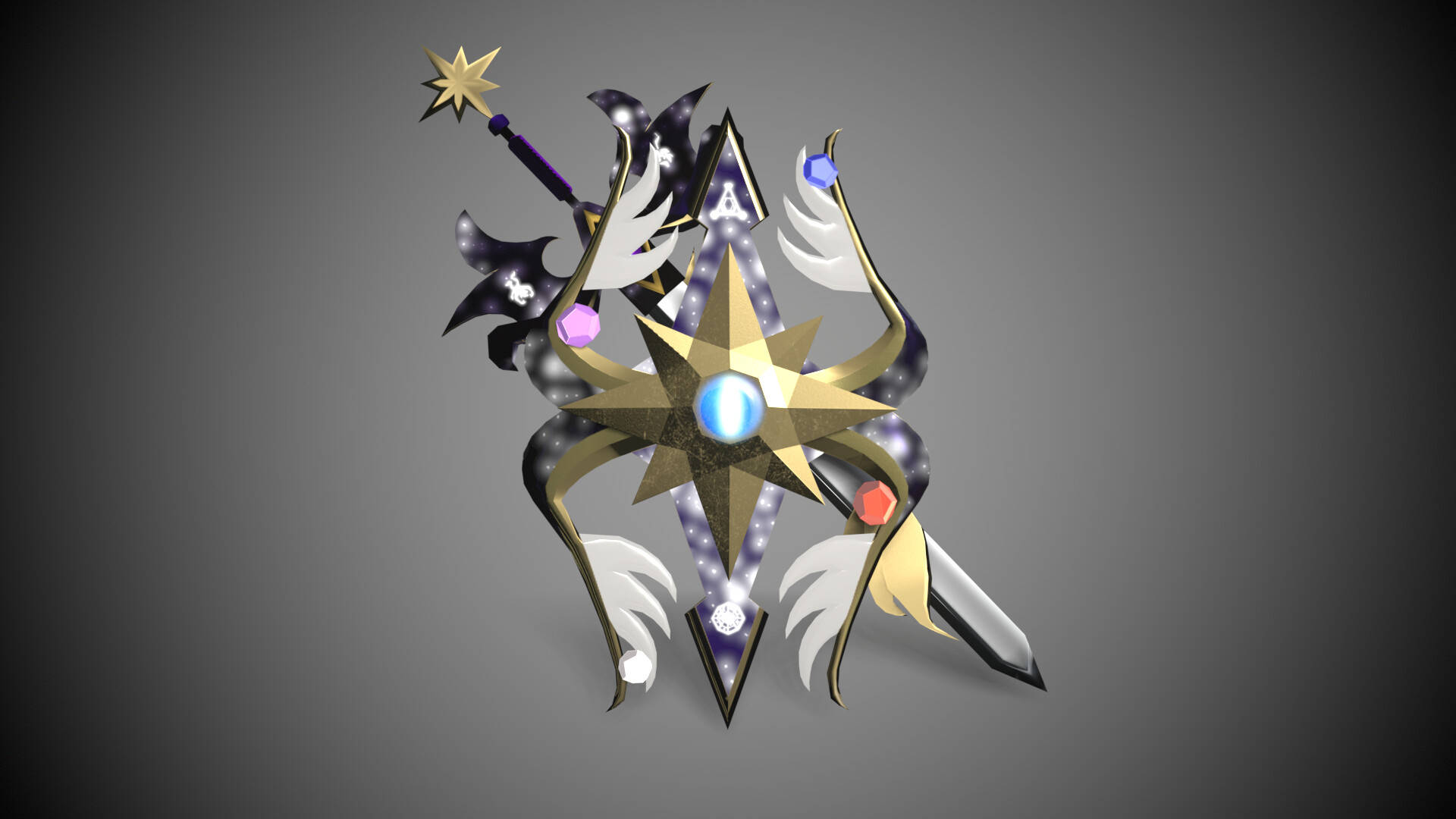 ArtStation - Sword and Shield