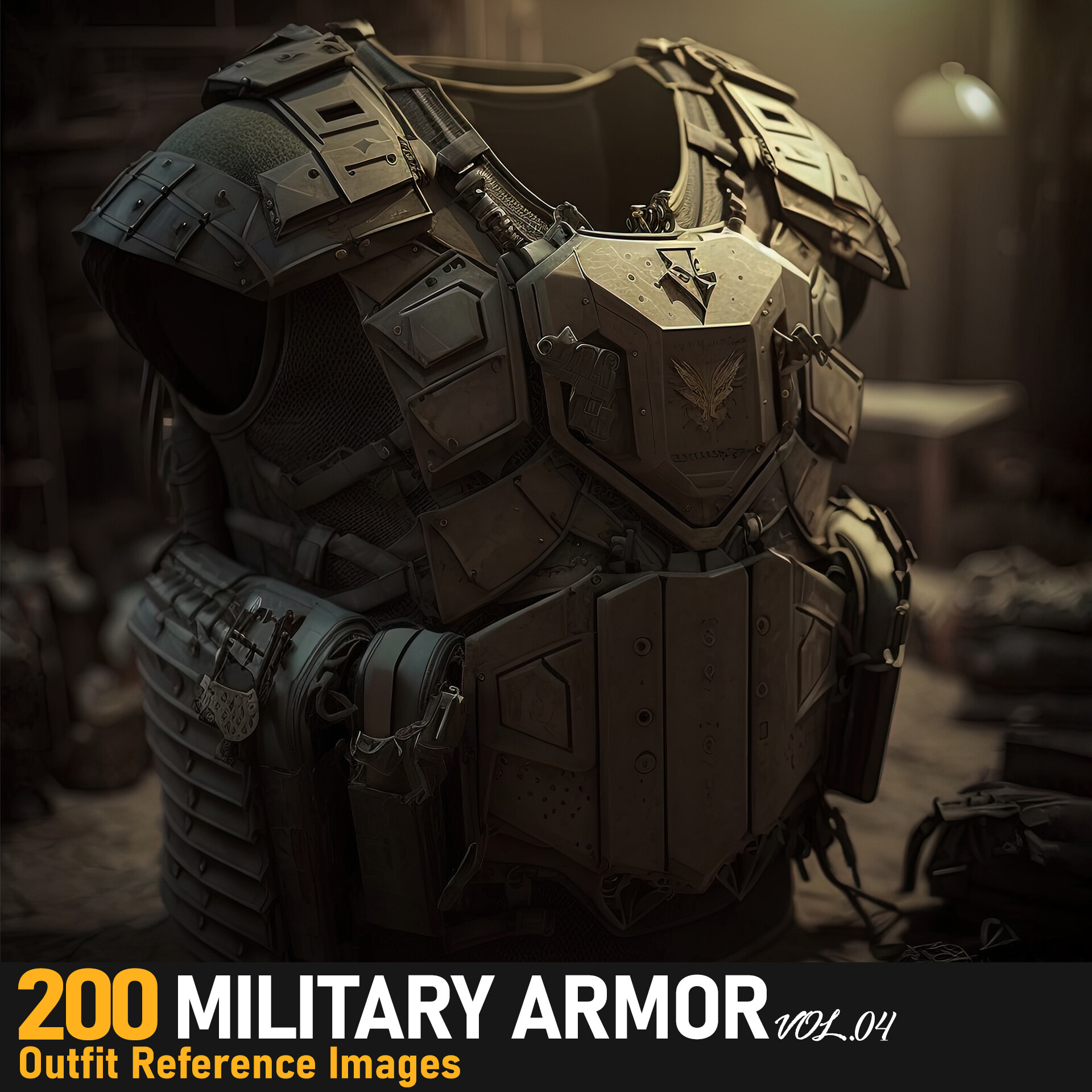 ArtStation - Military Armor VOL.04|4K Reference Images