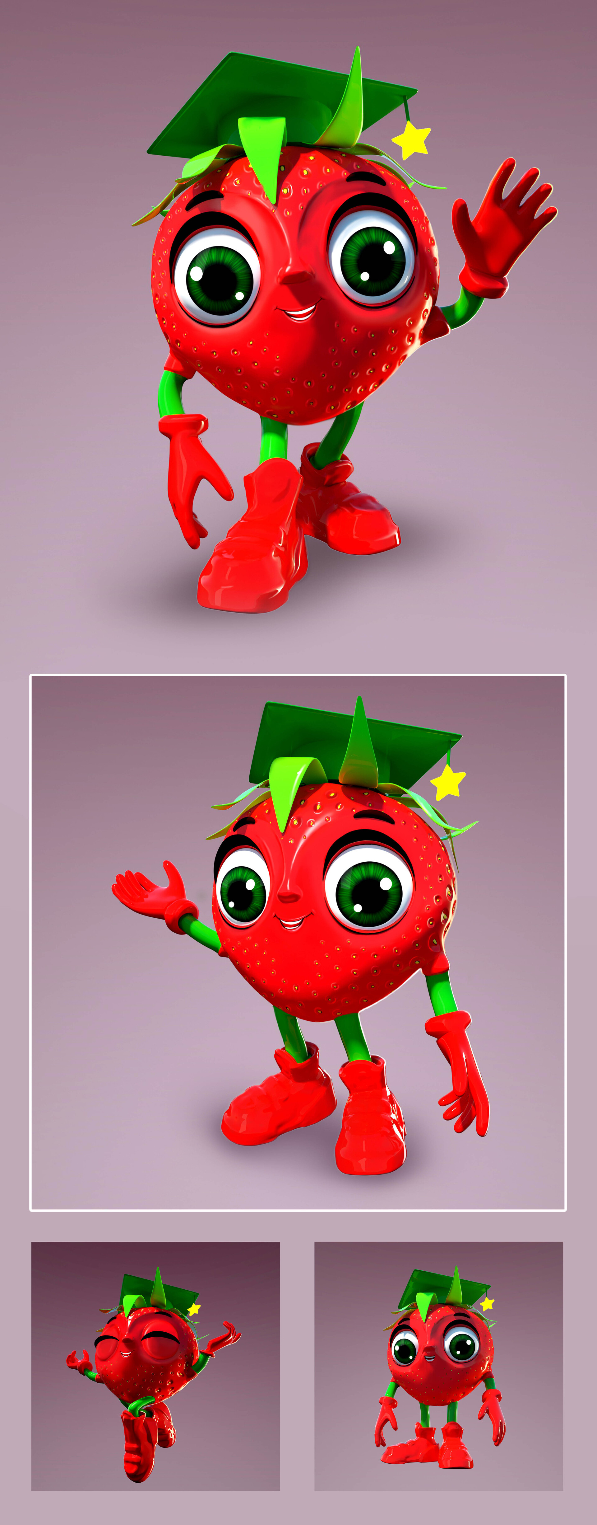 ArtStation - Kindergarten Mascot