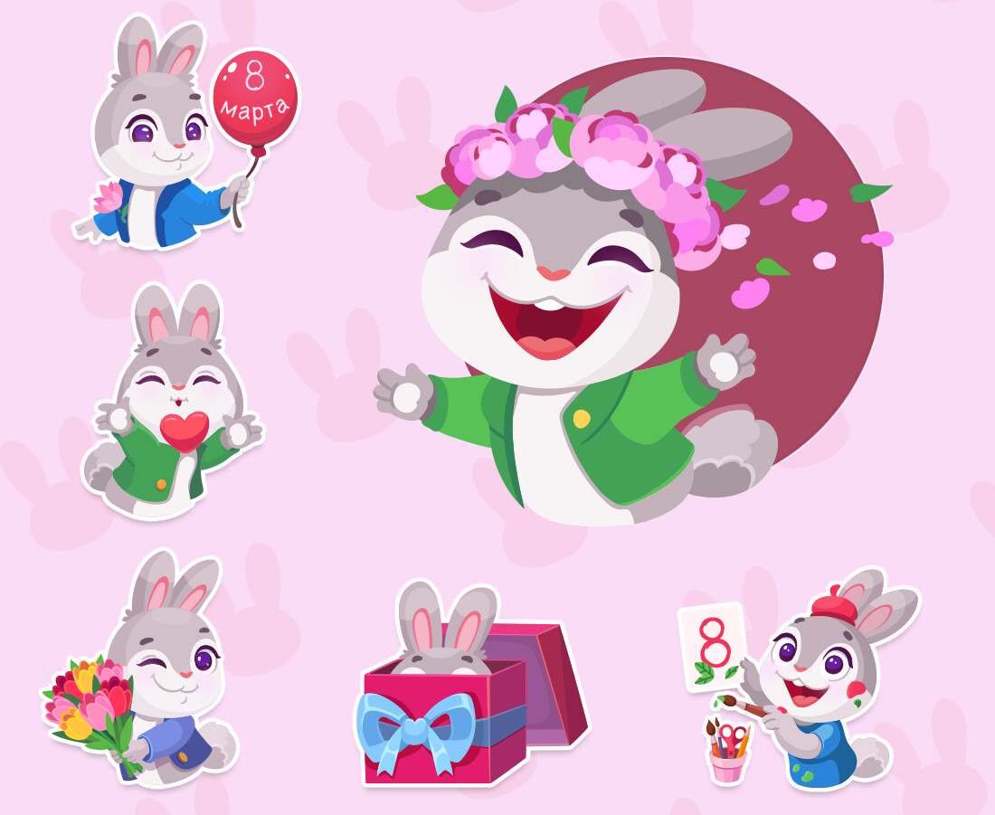 ArtStation - Stickers for Yandex