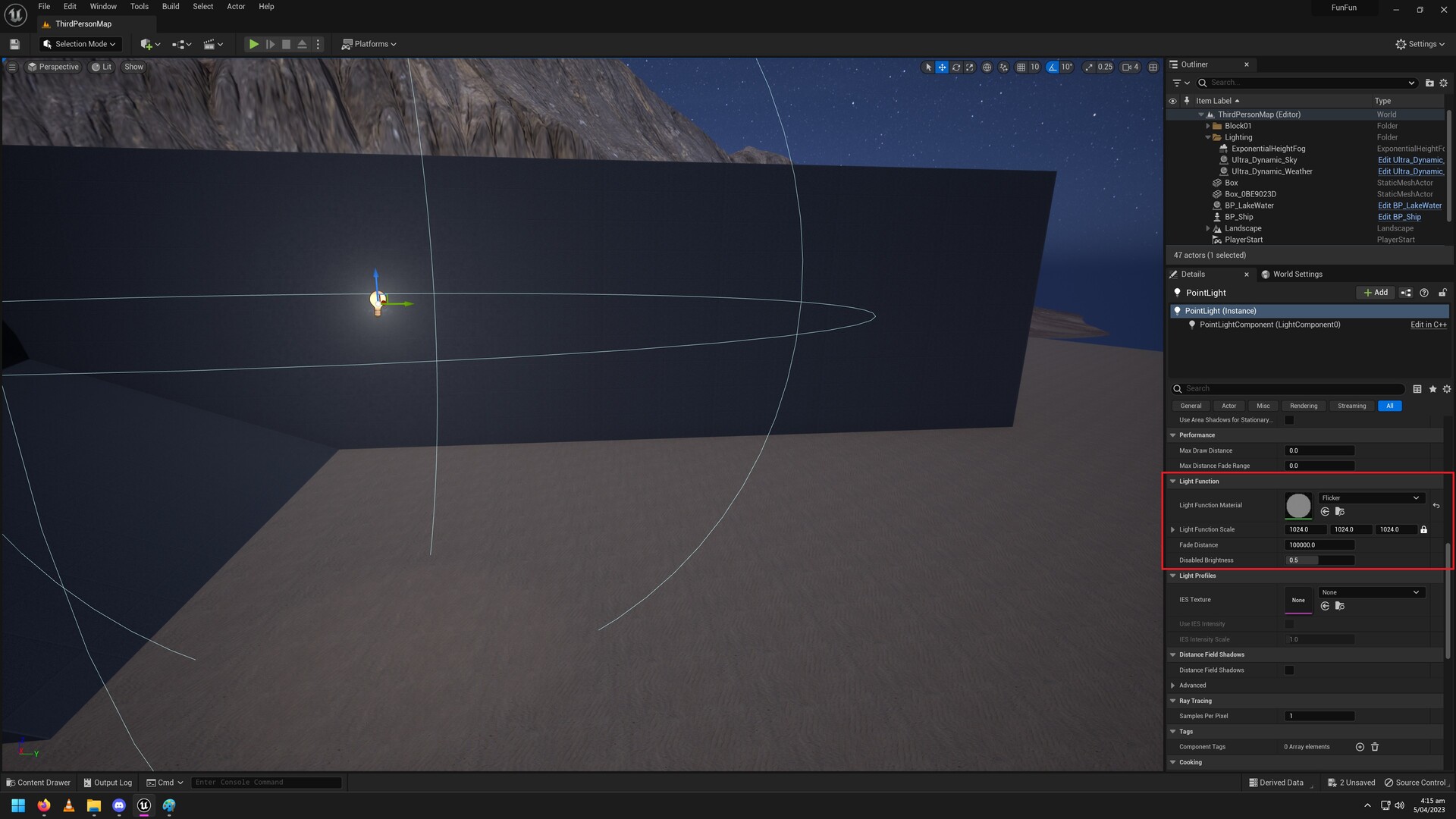 Damien Ramirez (CG) - Light Materials (Study) UE5