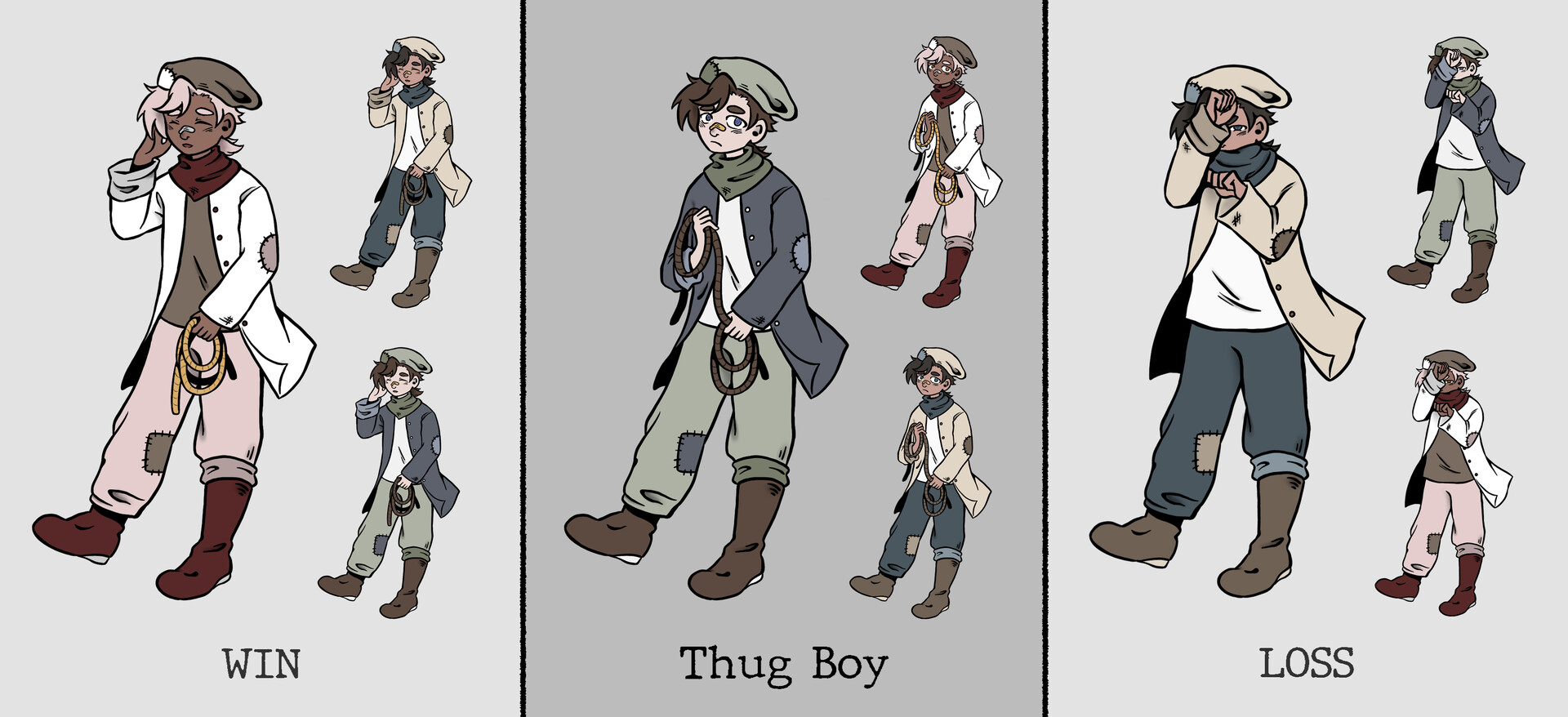 ArtStation - Character Arts - Thug Boy
