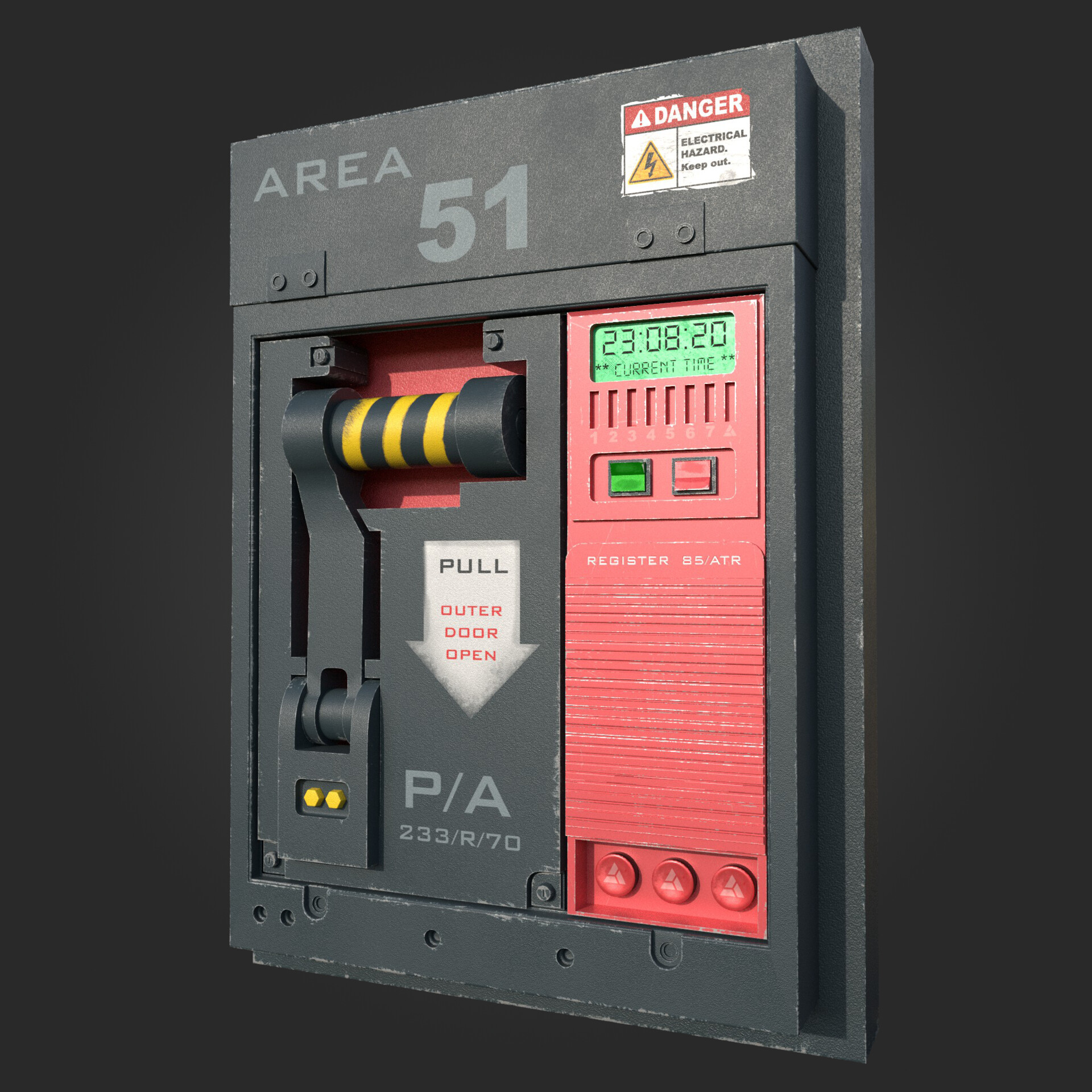 sci fi control panel