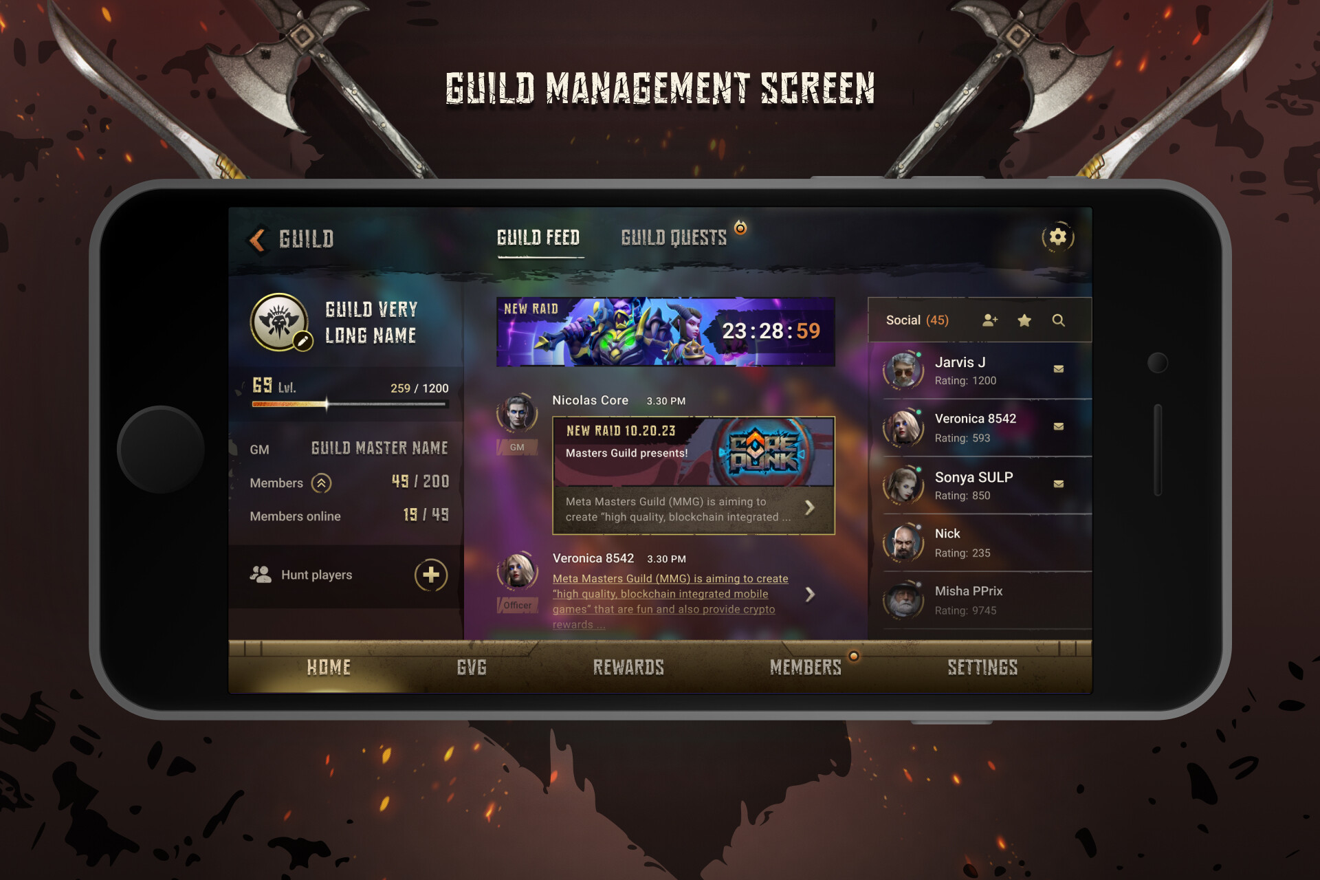 ArtStation - Guild management