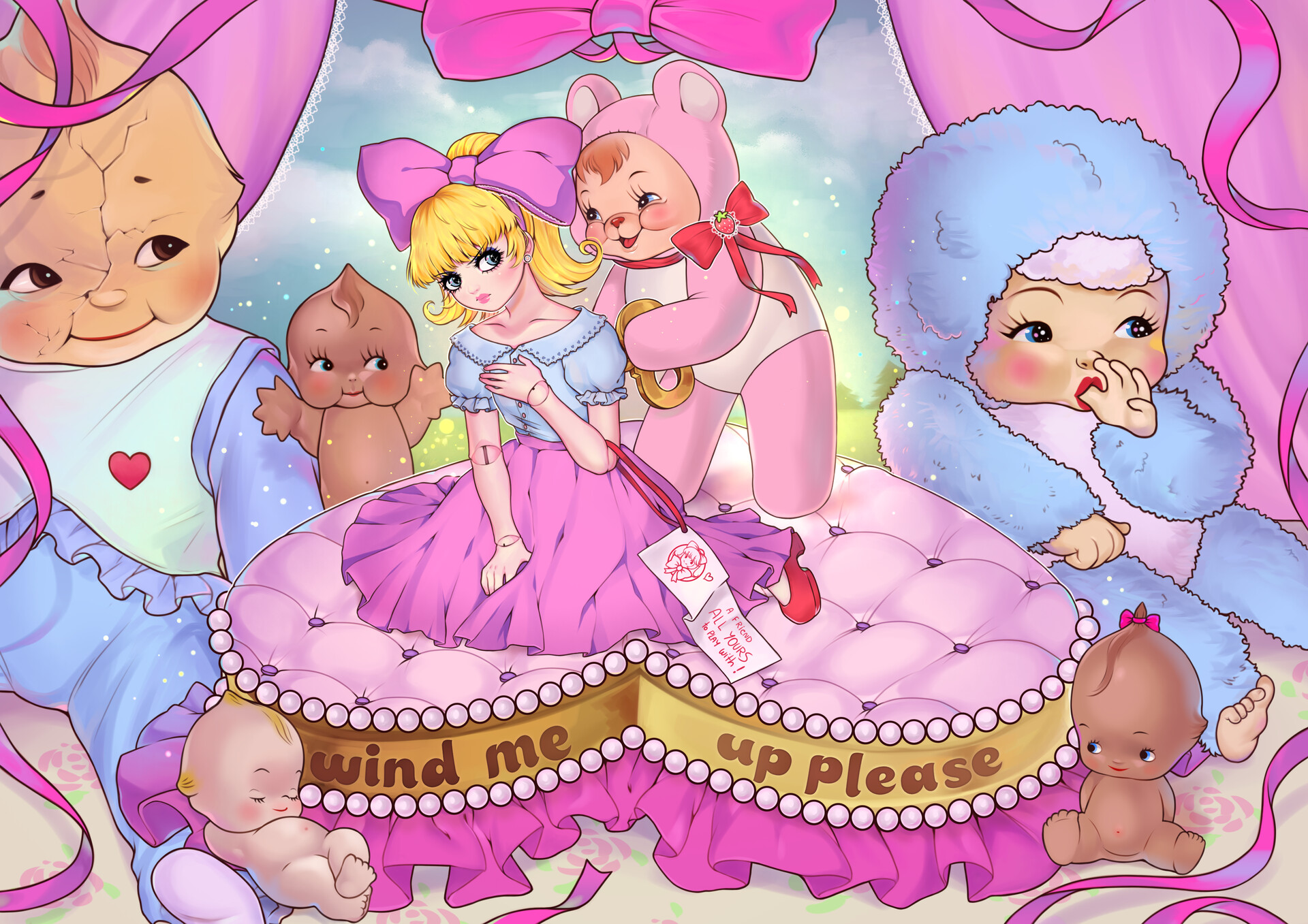 ArtStation - Wind up doll