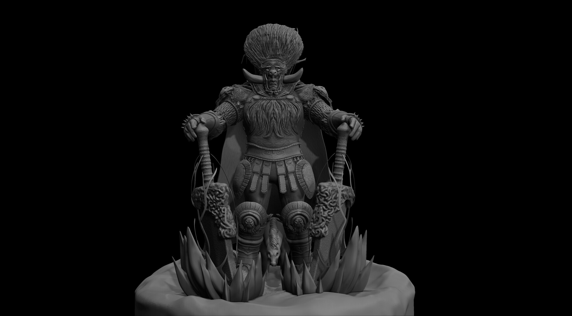 ArtStation - Radahn from Elden ring fan sculpt