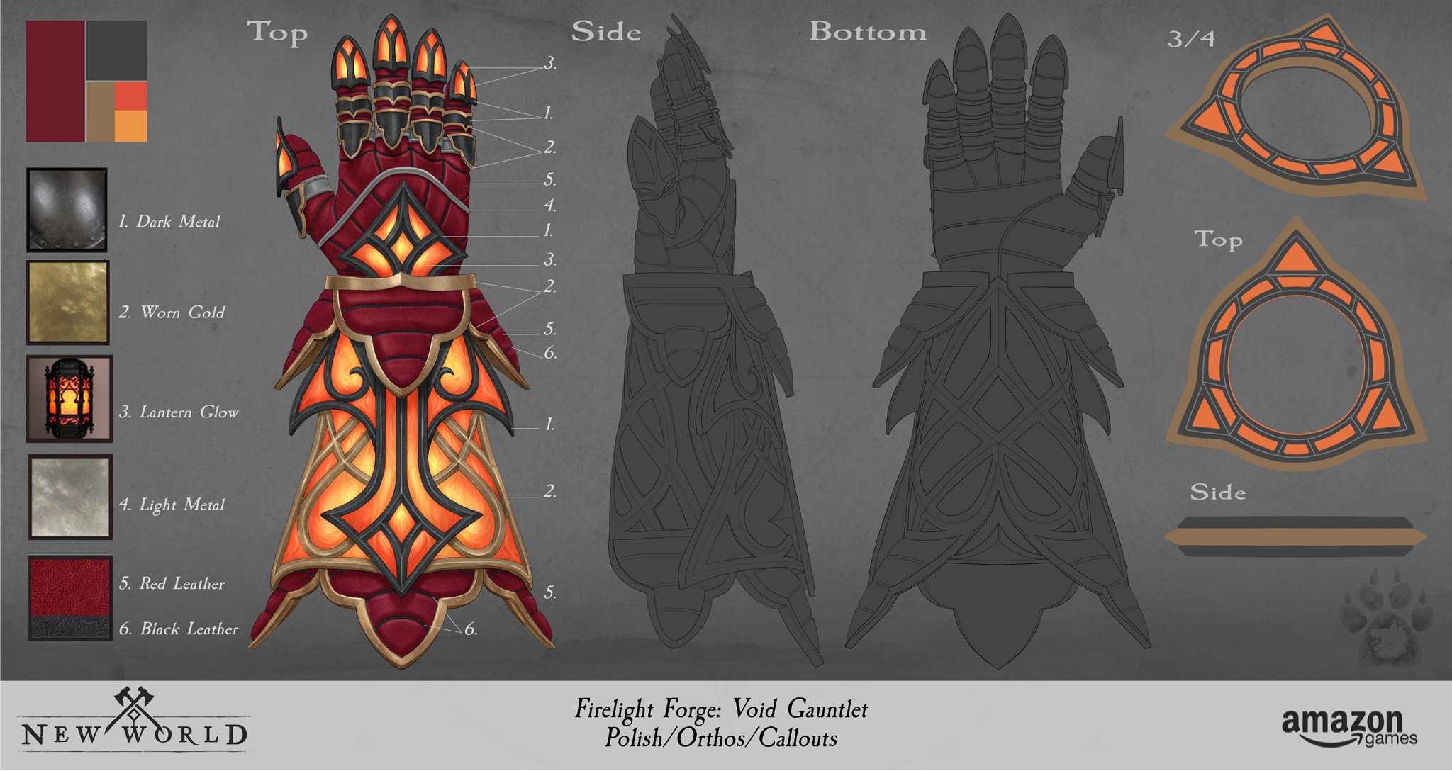 Dave Wolf's Art - Firelight Forge Weapons