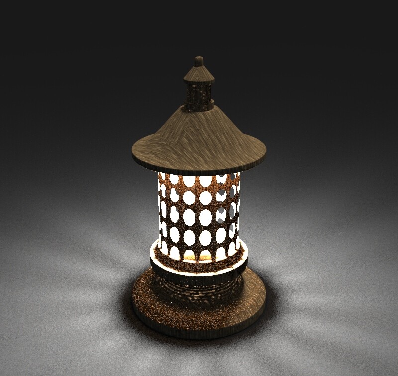 ArtStation - Lantern Light - 3D Model