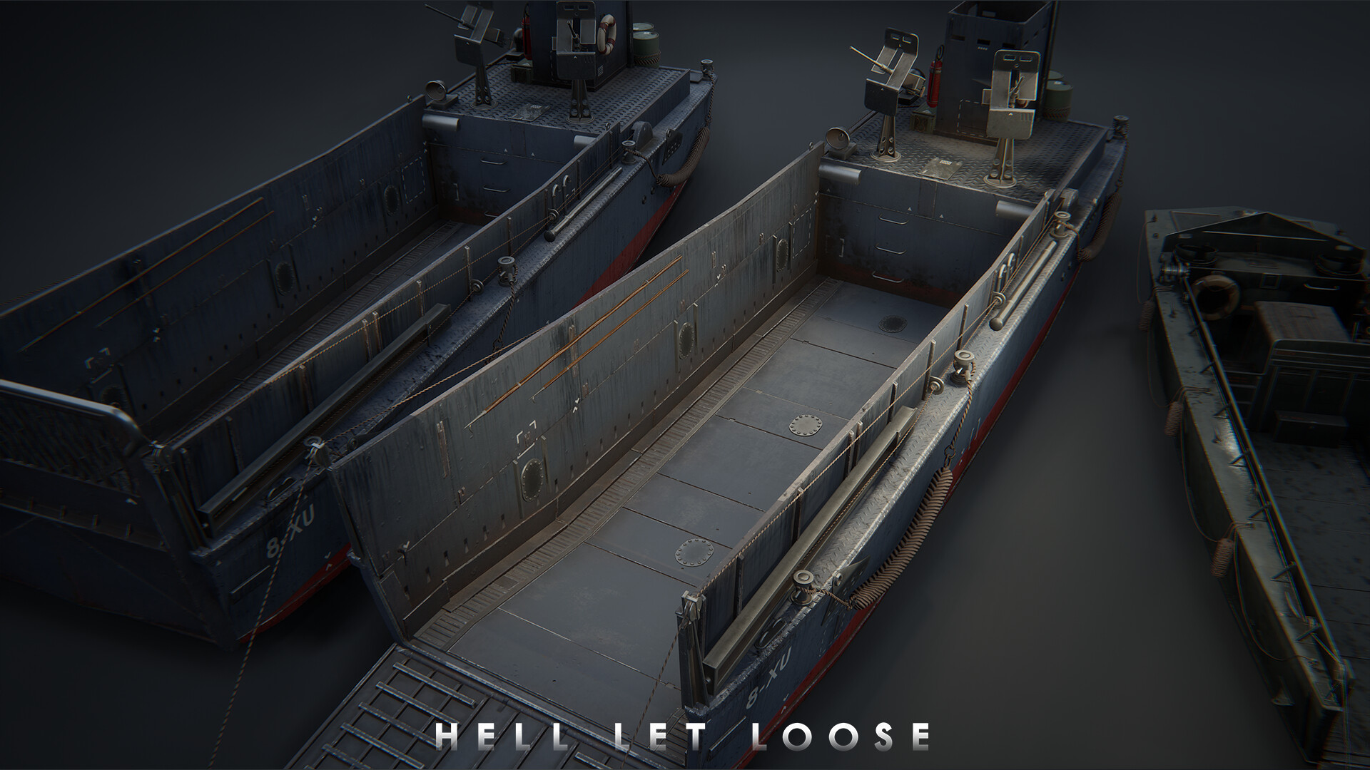 Danny Art - Hell Let Loose - LCM Boat