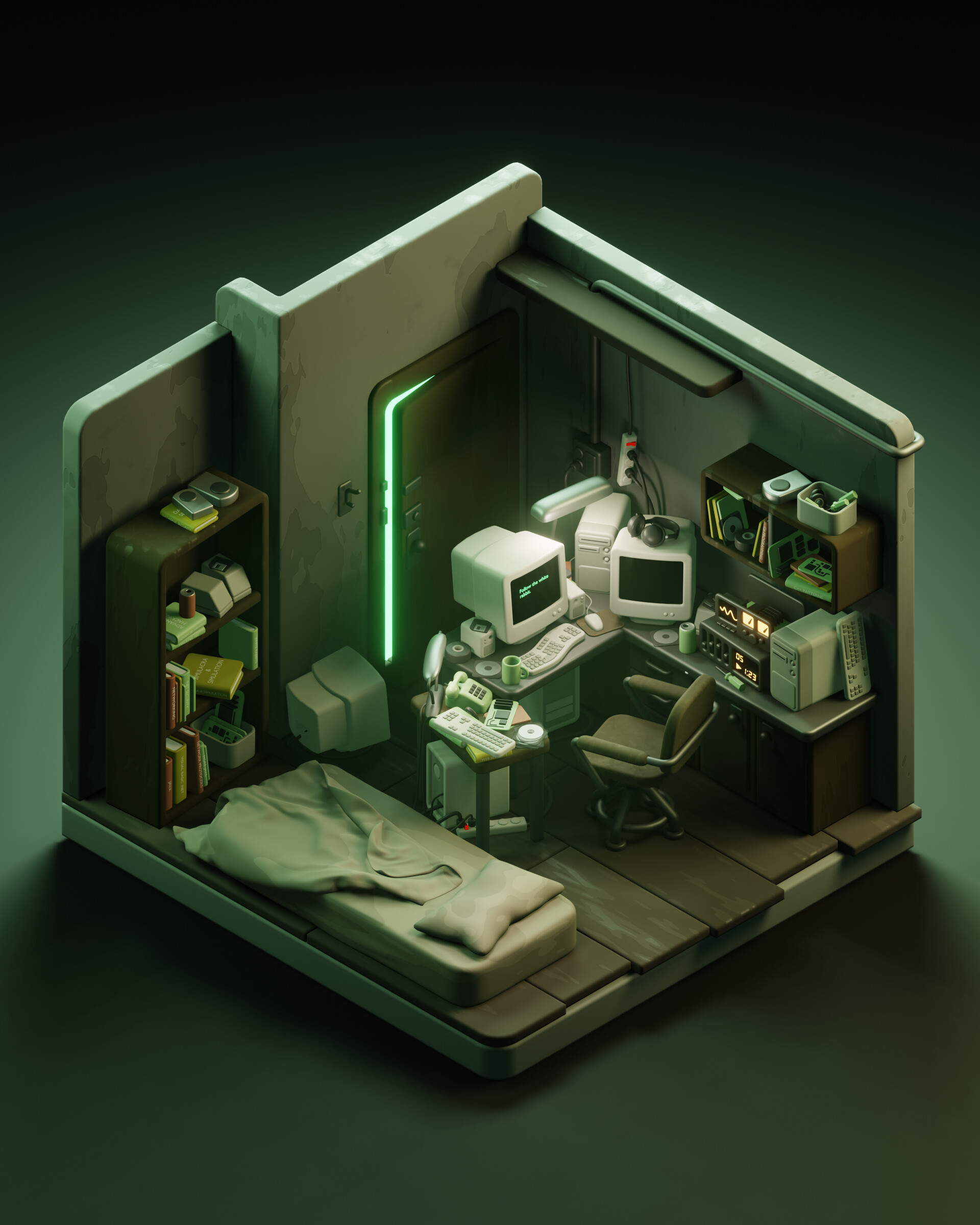 ArtStation - Neo's apartment