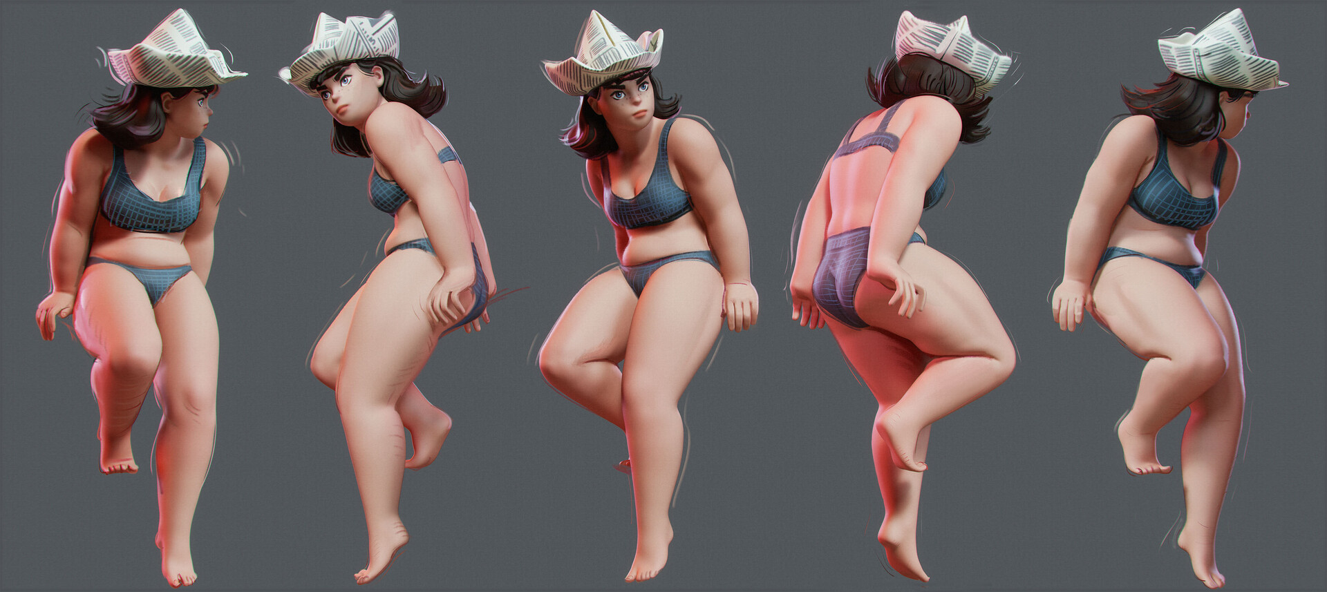 ArtStation - Paper hat