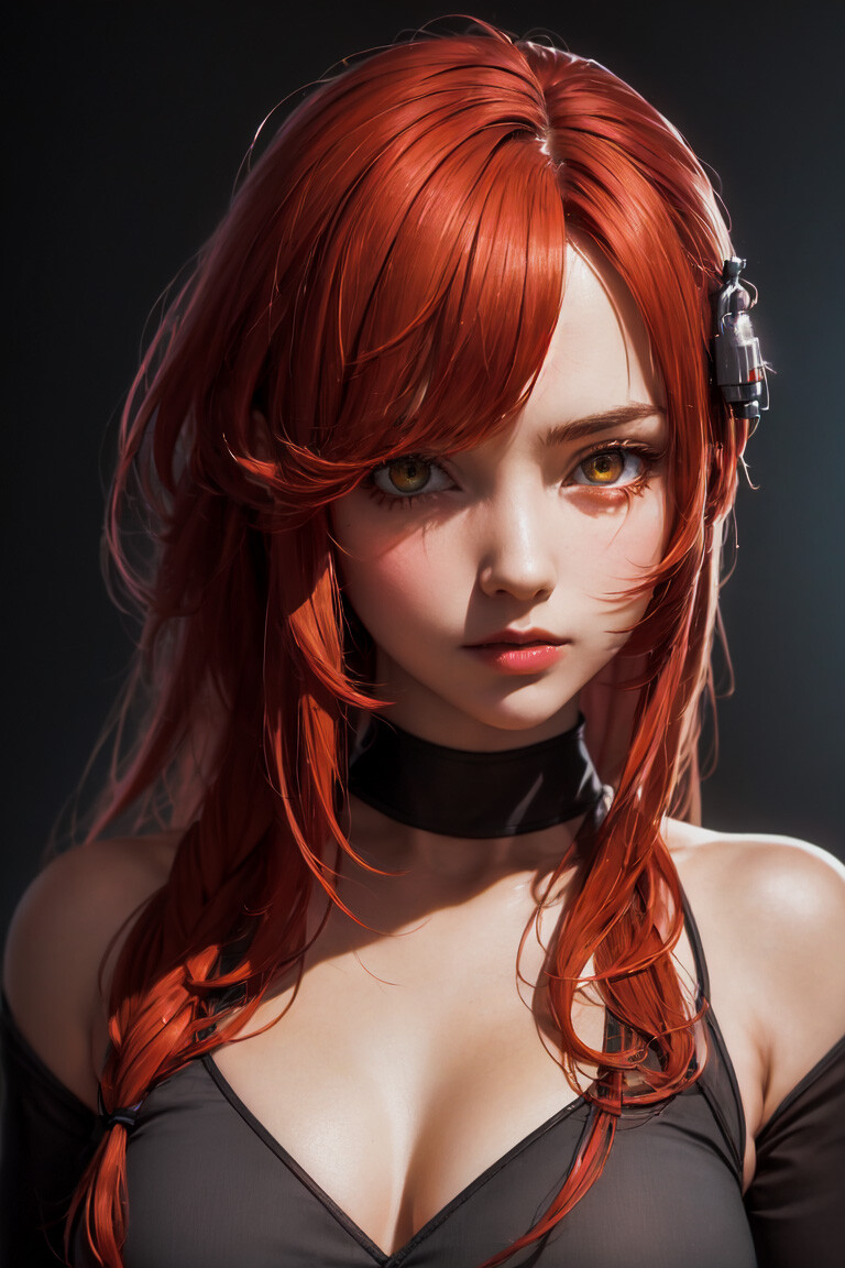 ArtStation - Brunette elegance