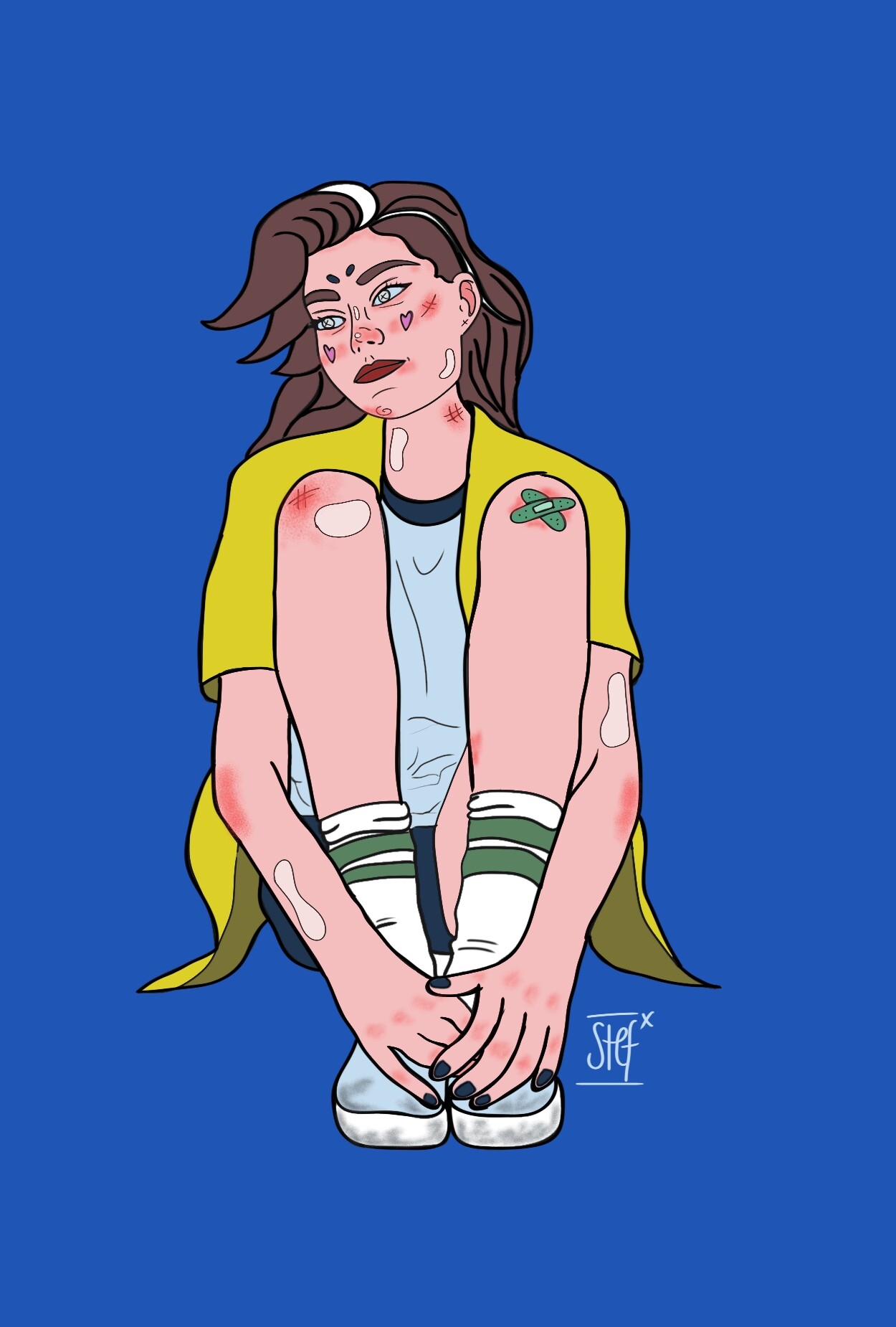 ArtStation - Injured Girl