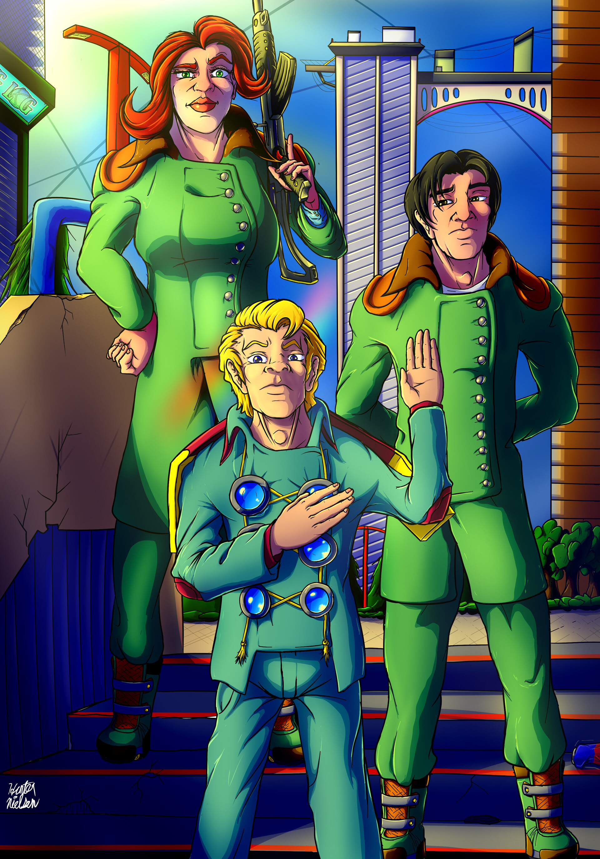 ArtStation - Ambition Belies Devotion - DAYTIME VER.