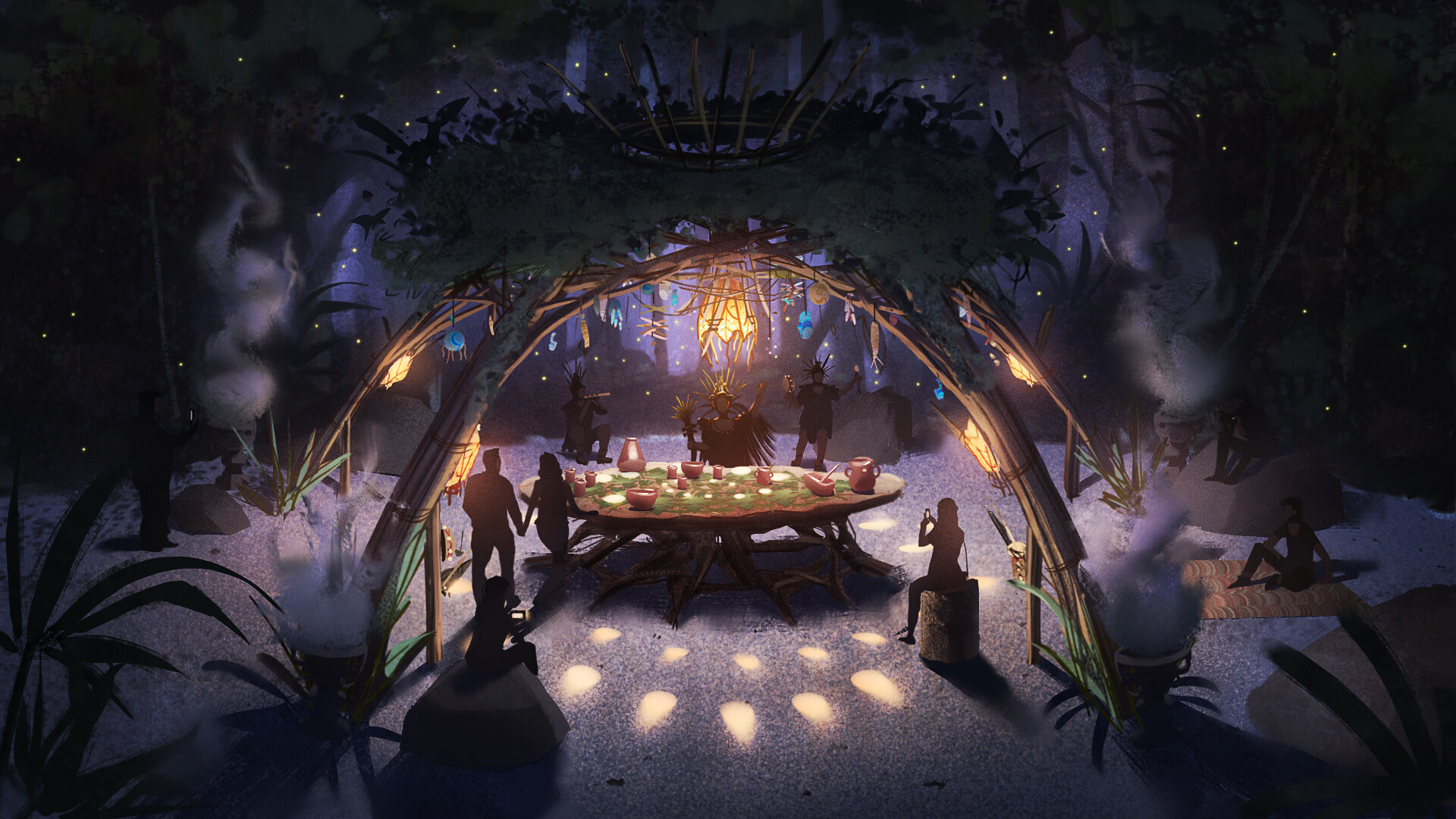 ArtStation - Magic dinner in Tulum