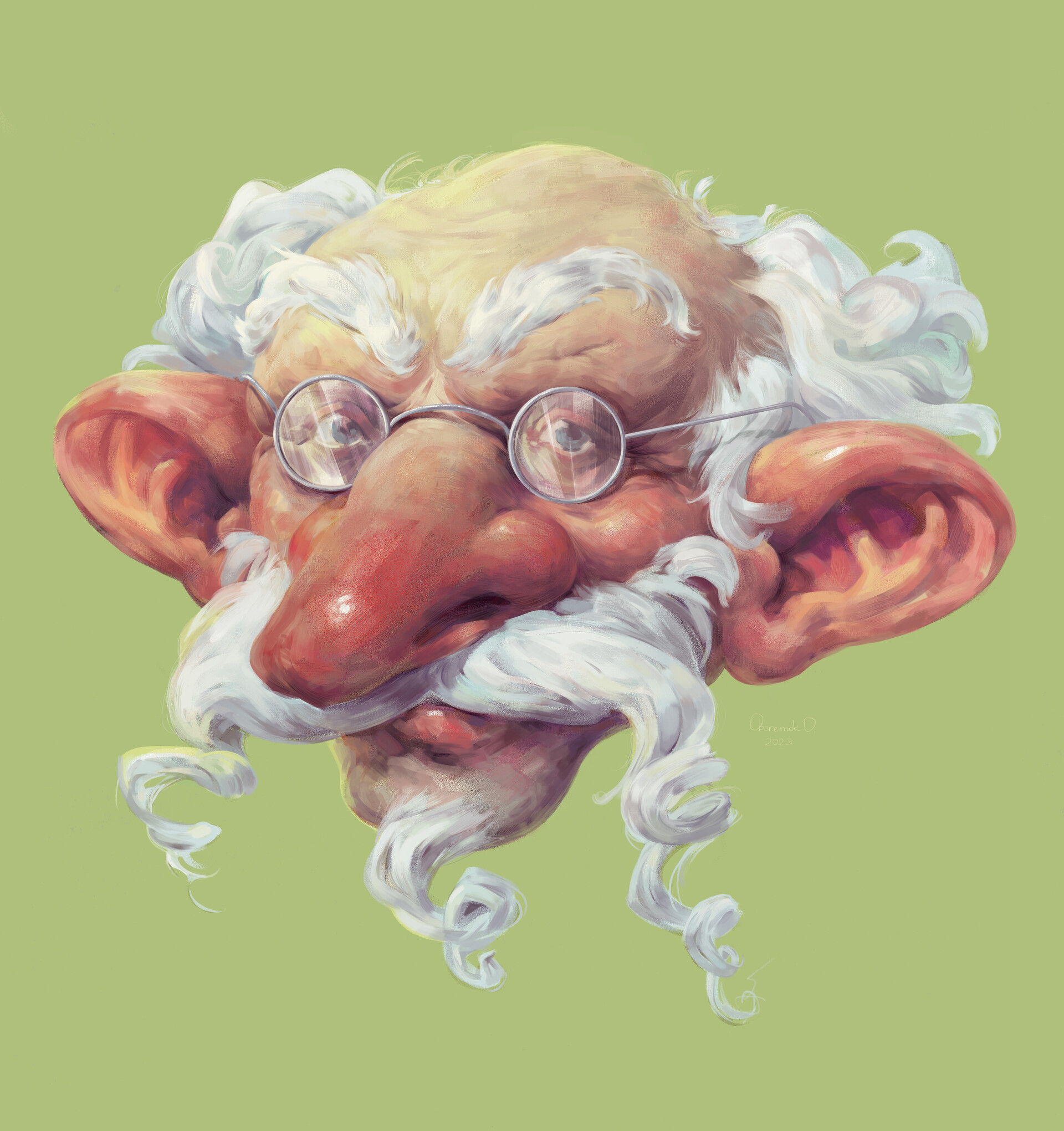 ArtStation - Mr. Dwarf, face concept