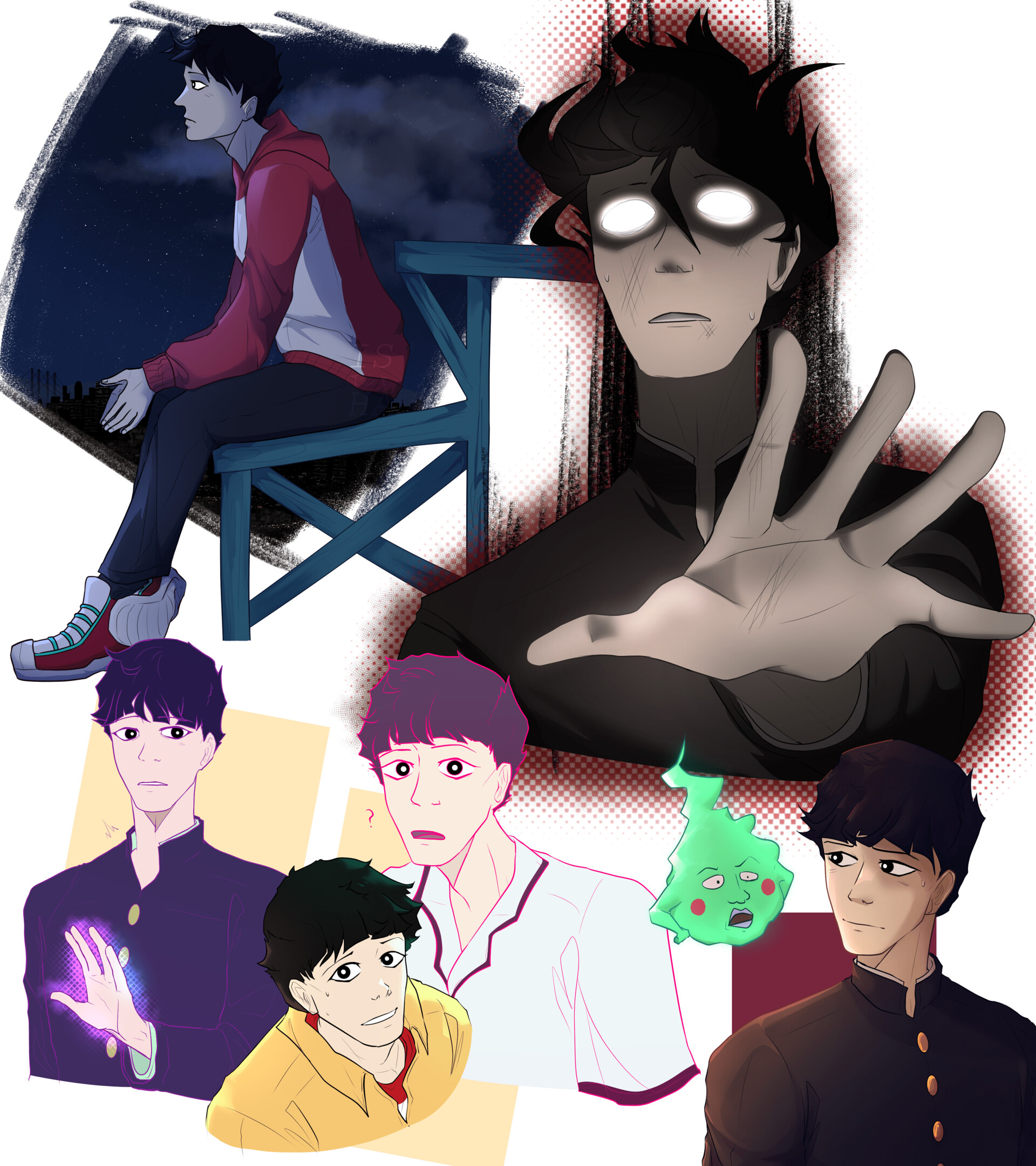 ArtStation - Mob Psycho