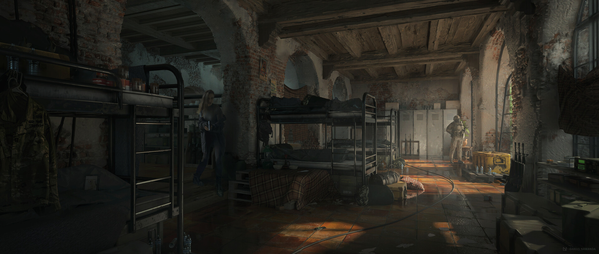 ArtStation - Guerilla Base Interior