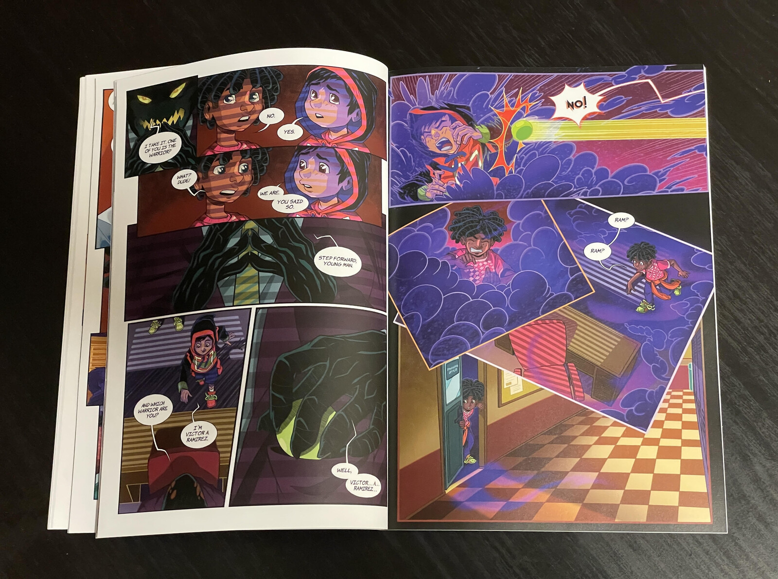 David Velasquez - The Accidental Warriors - Graphic Novel ( Published ...