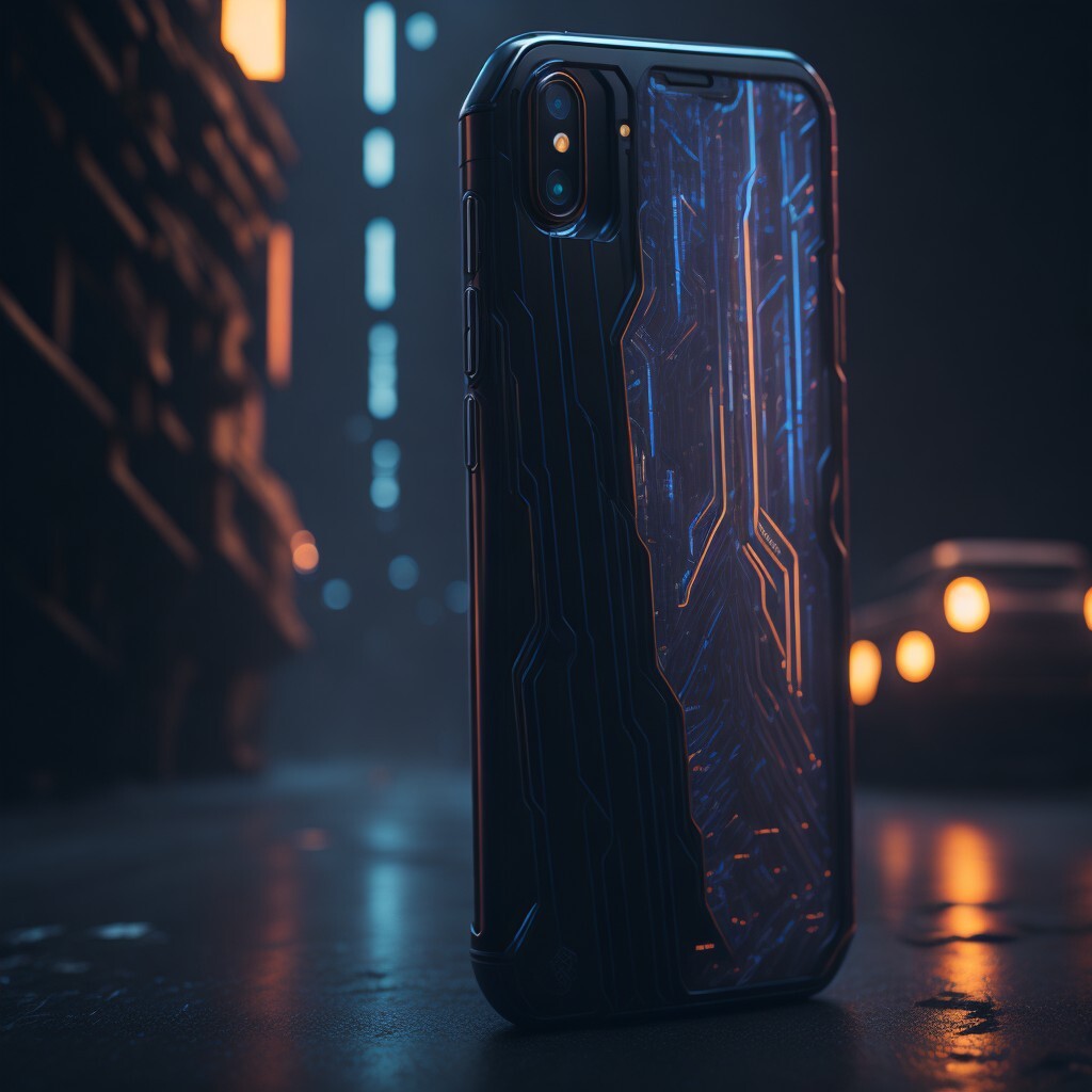 ArtStation - Futuristic IPhone