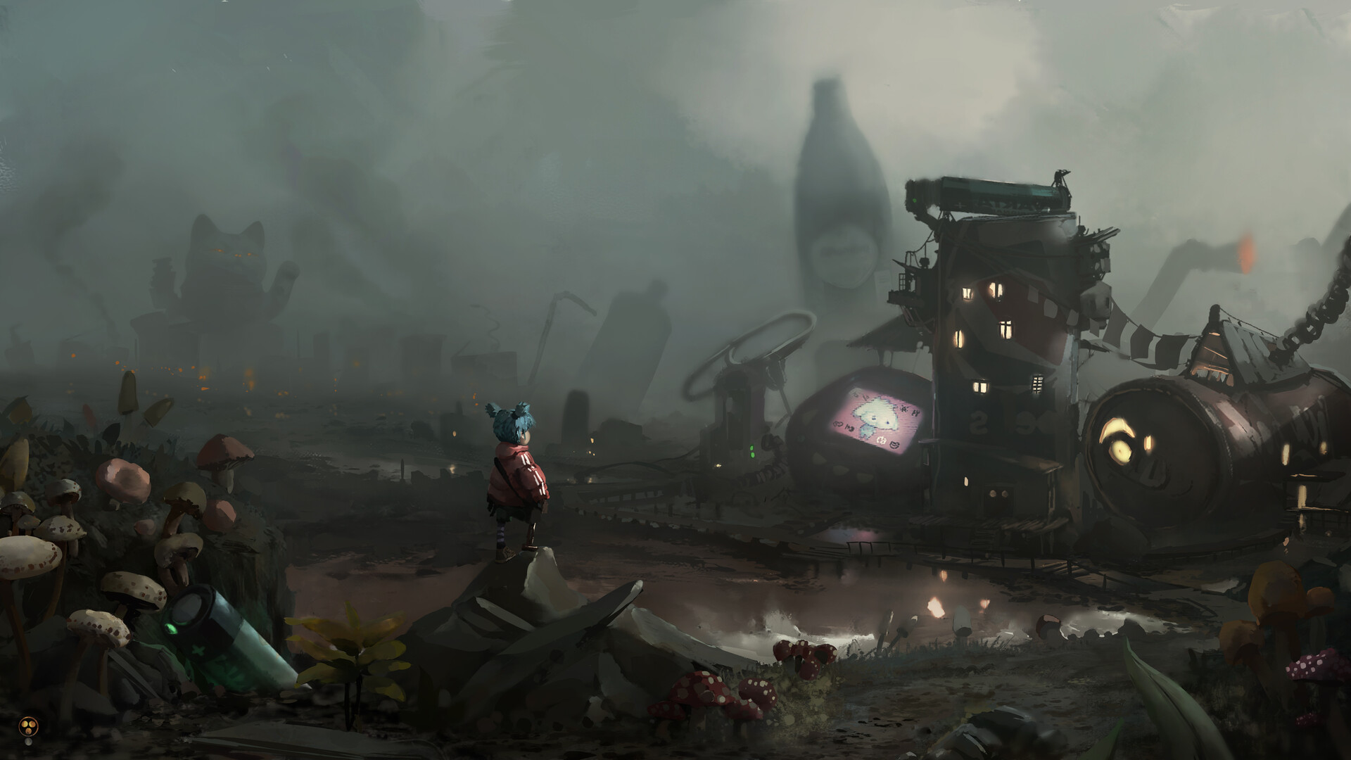 ArtStation - Junk City - World exploration