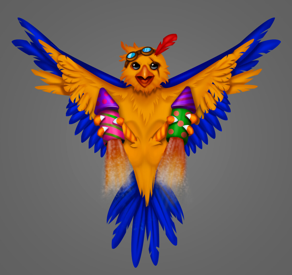 ArtStation - parrot
