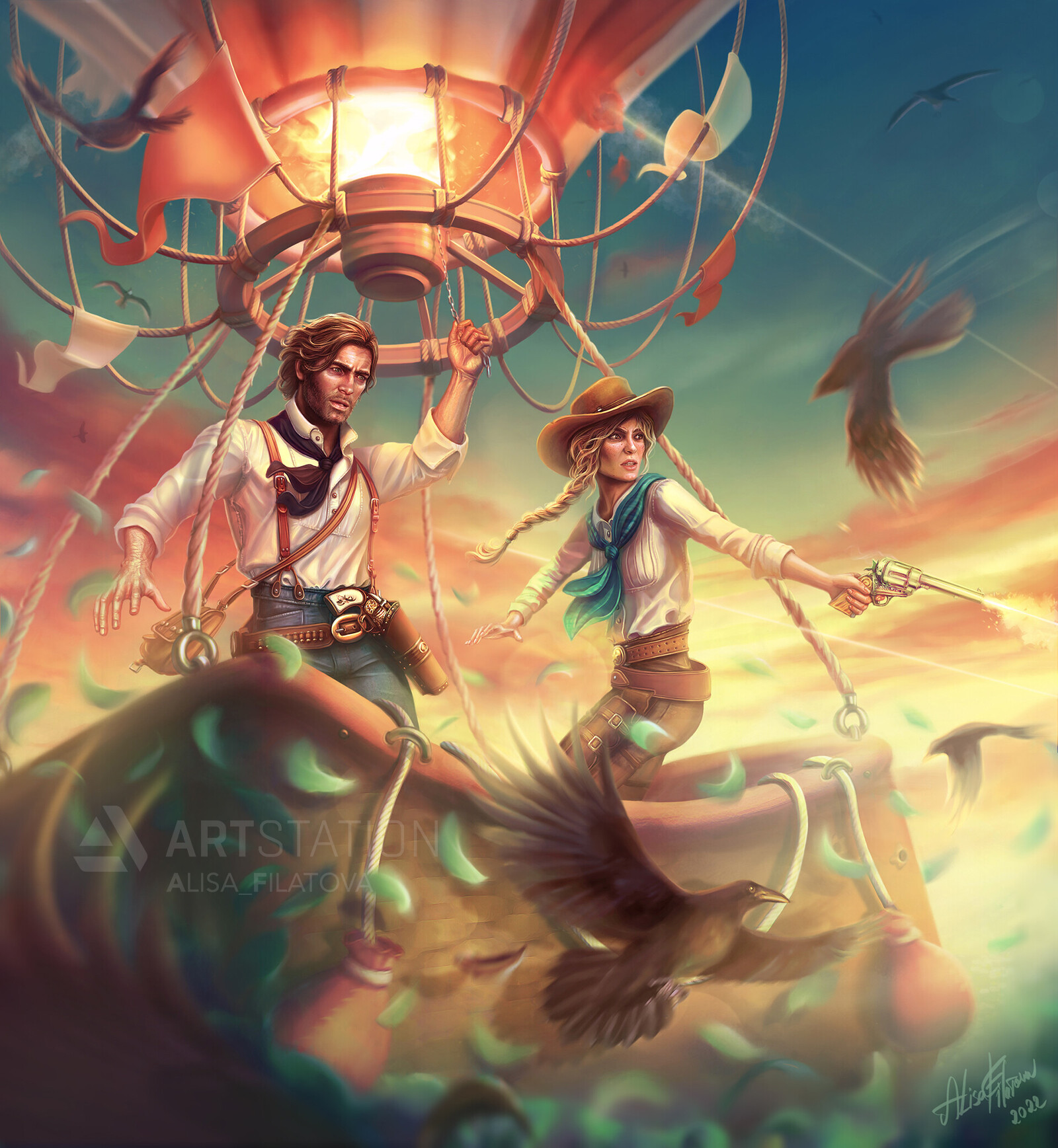 ArtStation - We're more ghosts than people