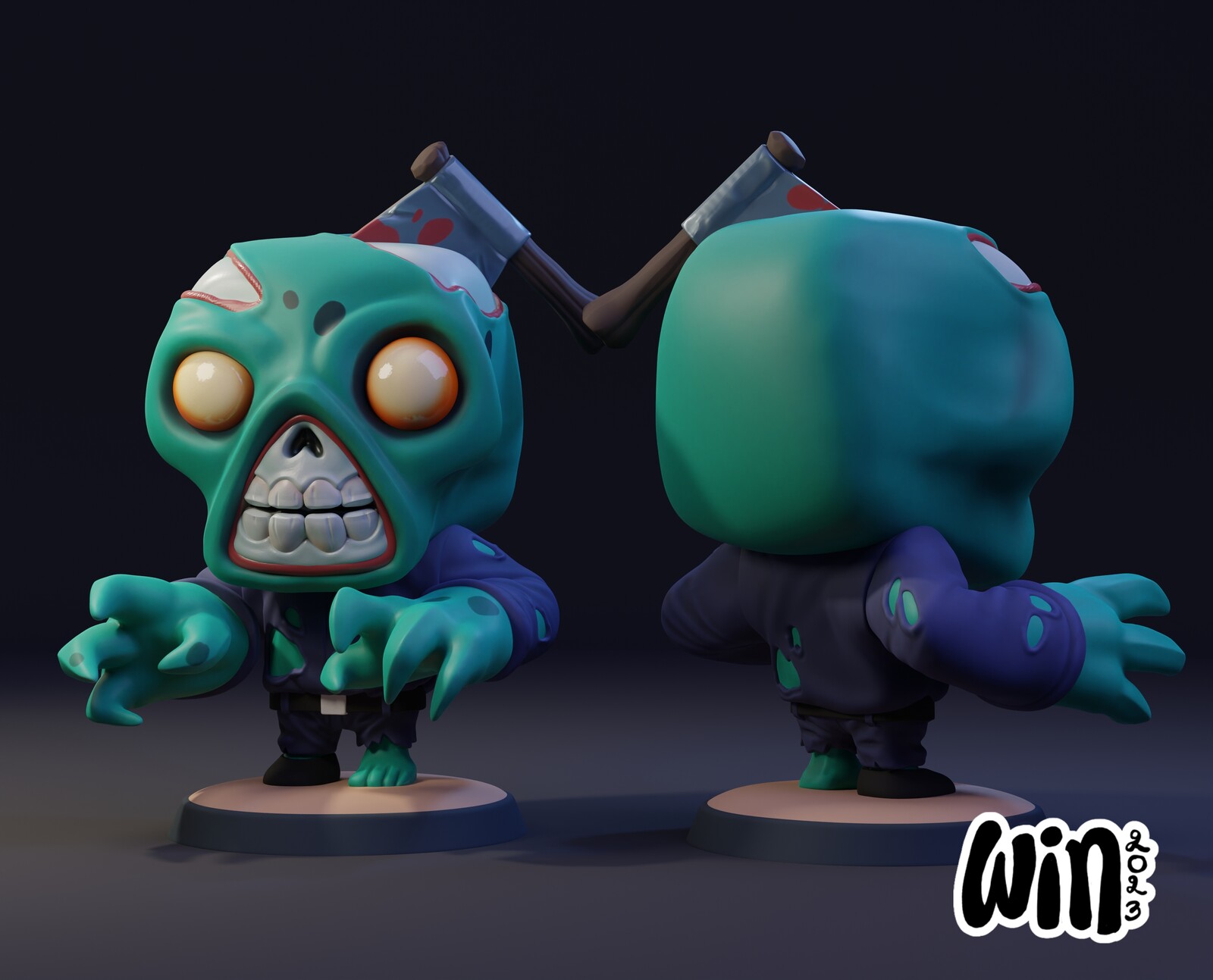 Kawin Paopooree - Stylized Zombie