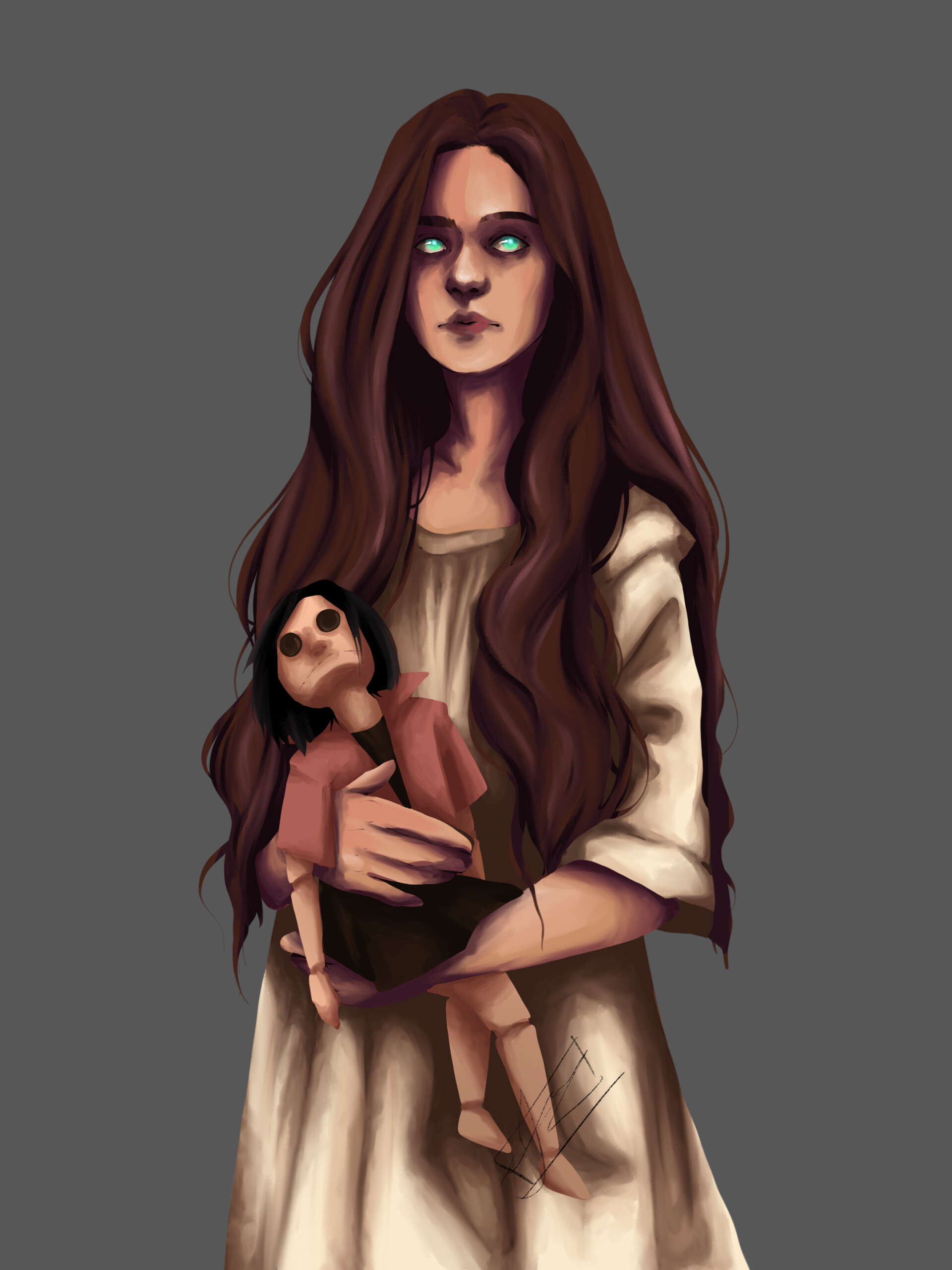 ArtStation - Gothic Horror Character Concept