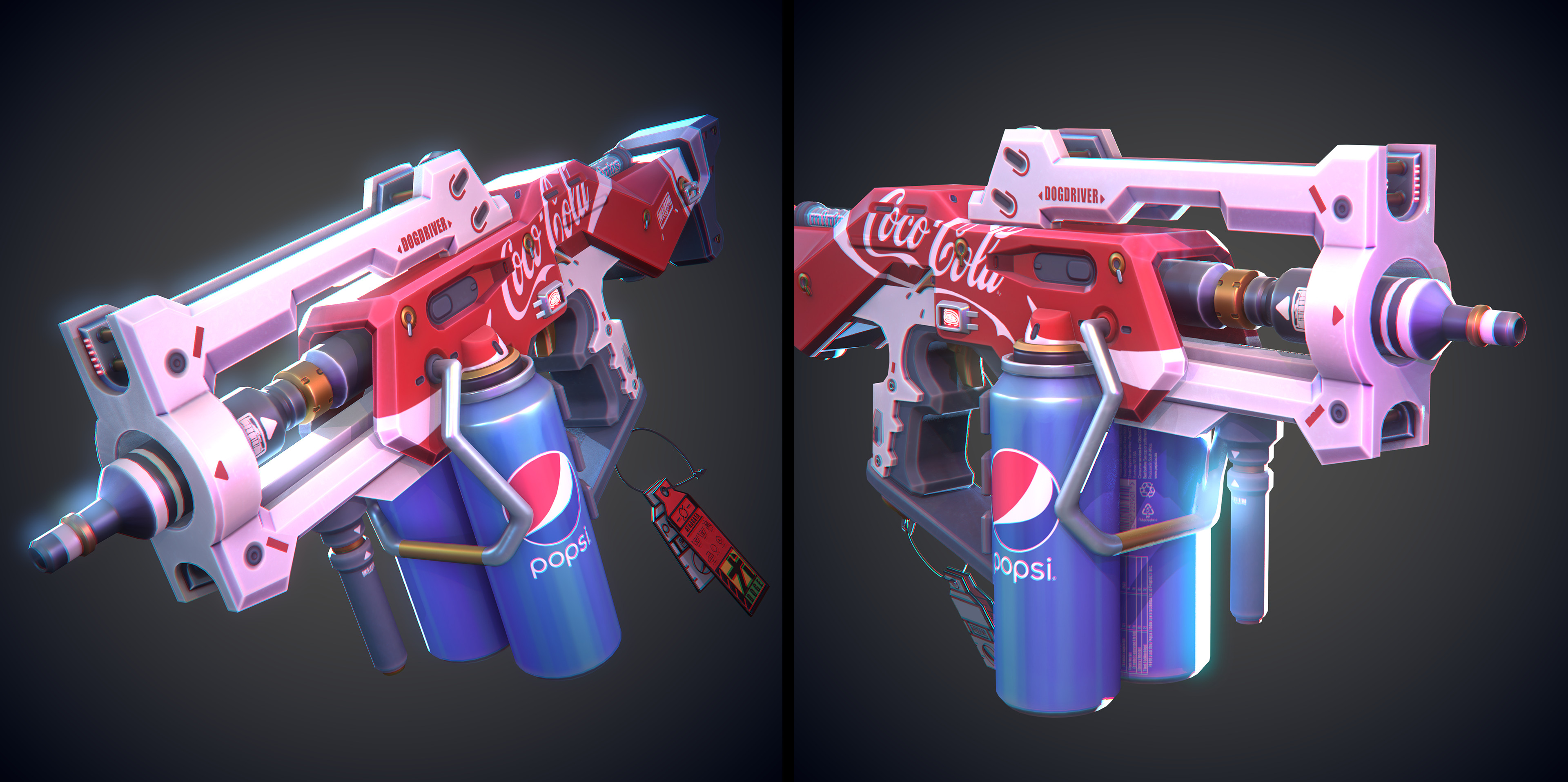 Funny Dogs With Machine Guns