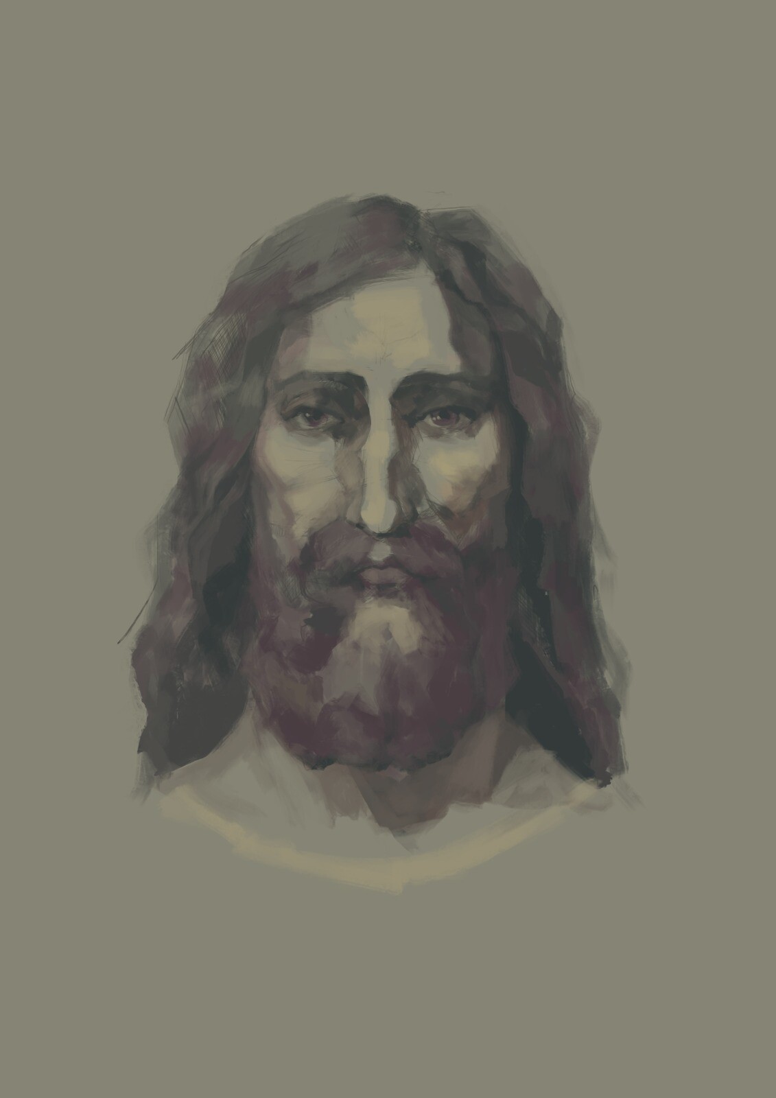 ArtStation - Jesus Christ portrait