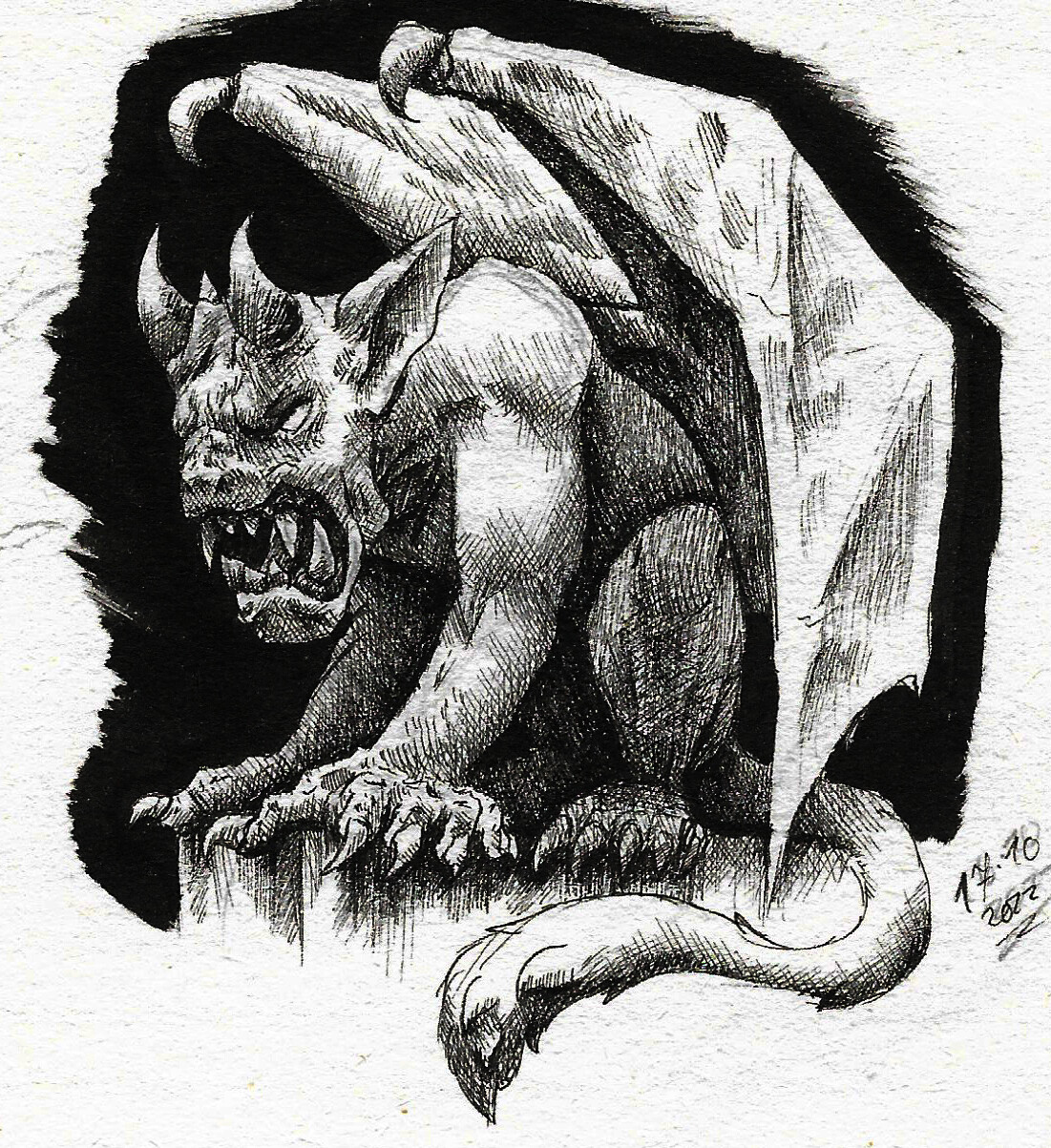 ArtStation - Gargulec / Gargoyle