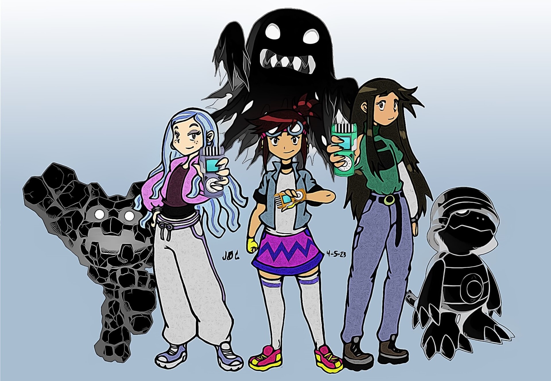 ArtStation - Our Ghost Game