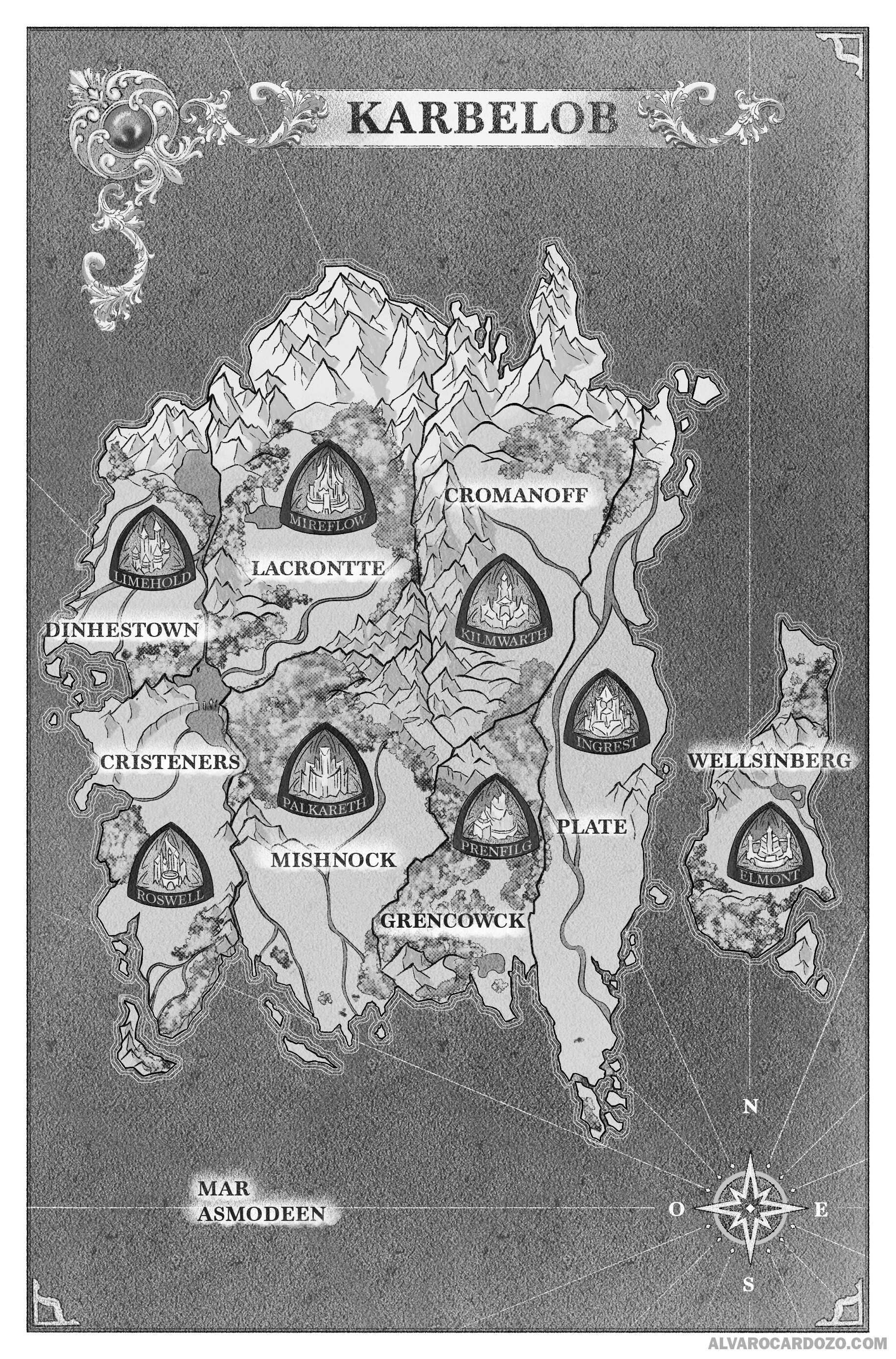 ArtStation - Karbelob's map