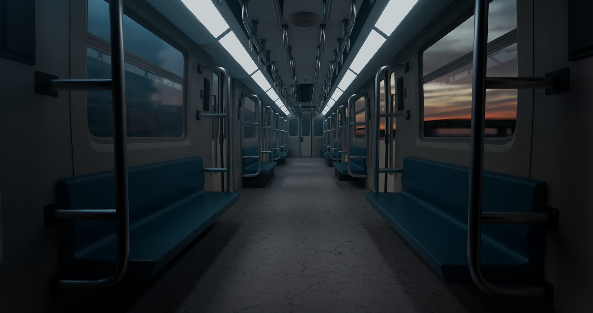 ArtStation - Metro Train